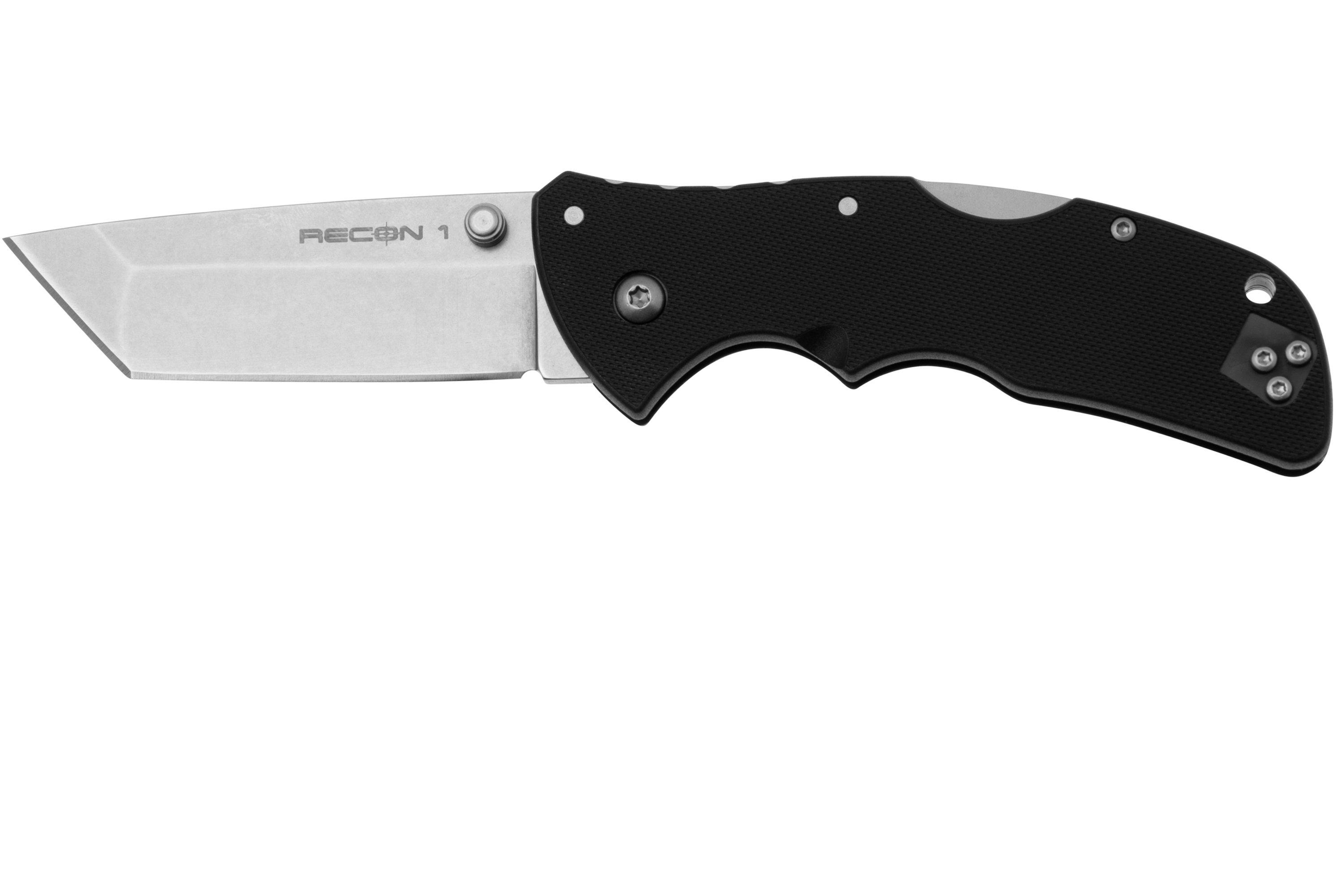Cold Steel Mini Recon 1 AUS10A Tanto, Plain Edge 27BAT coltello da ...