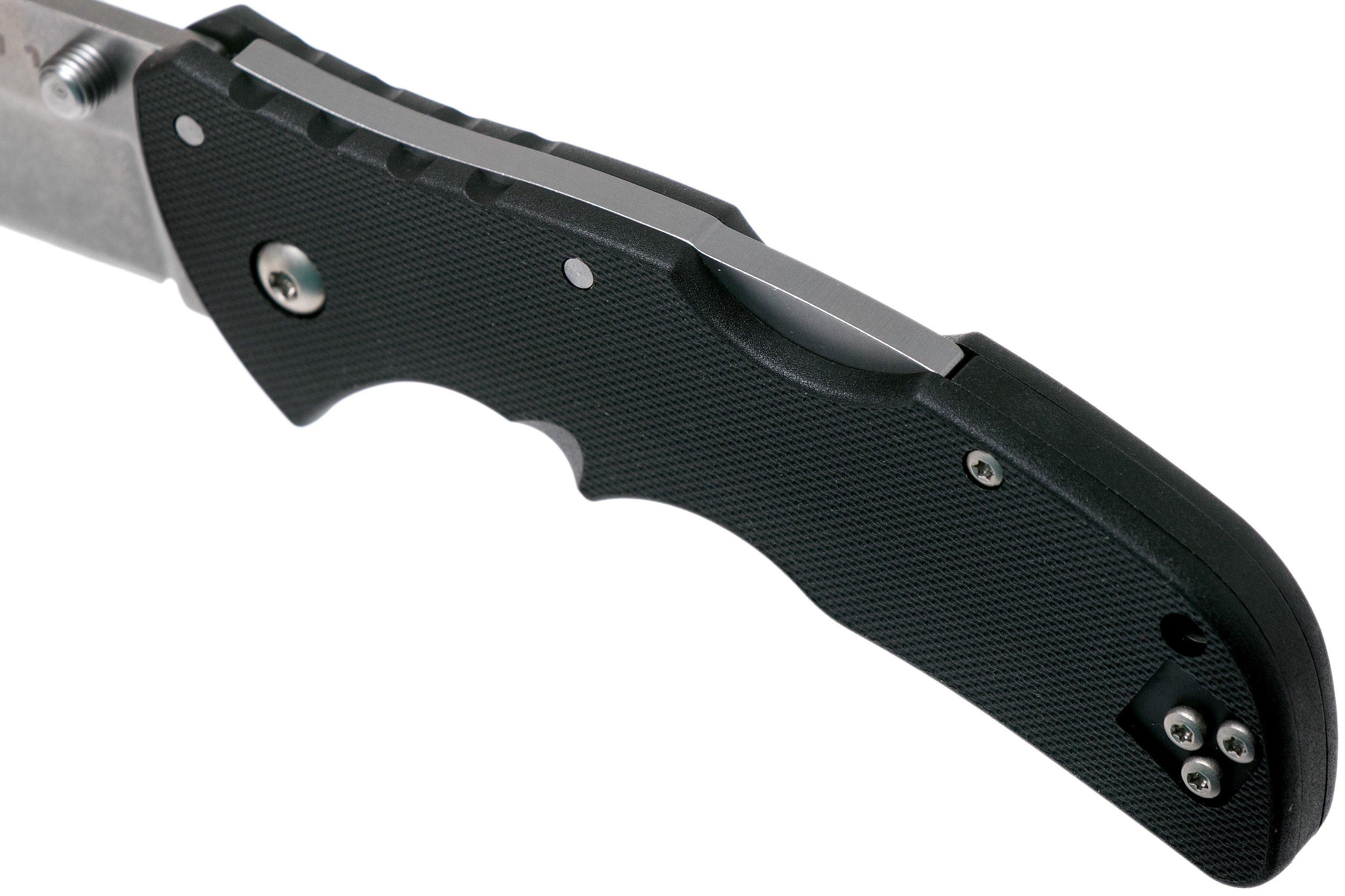 Cold Steel Mini Recon 1 AUS10A Tanto, Plain Edge 27BAT pocket knife ...