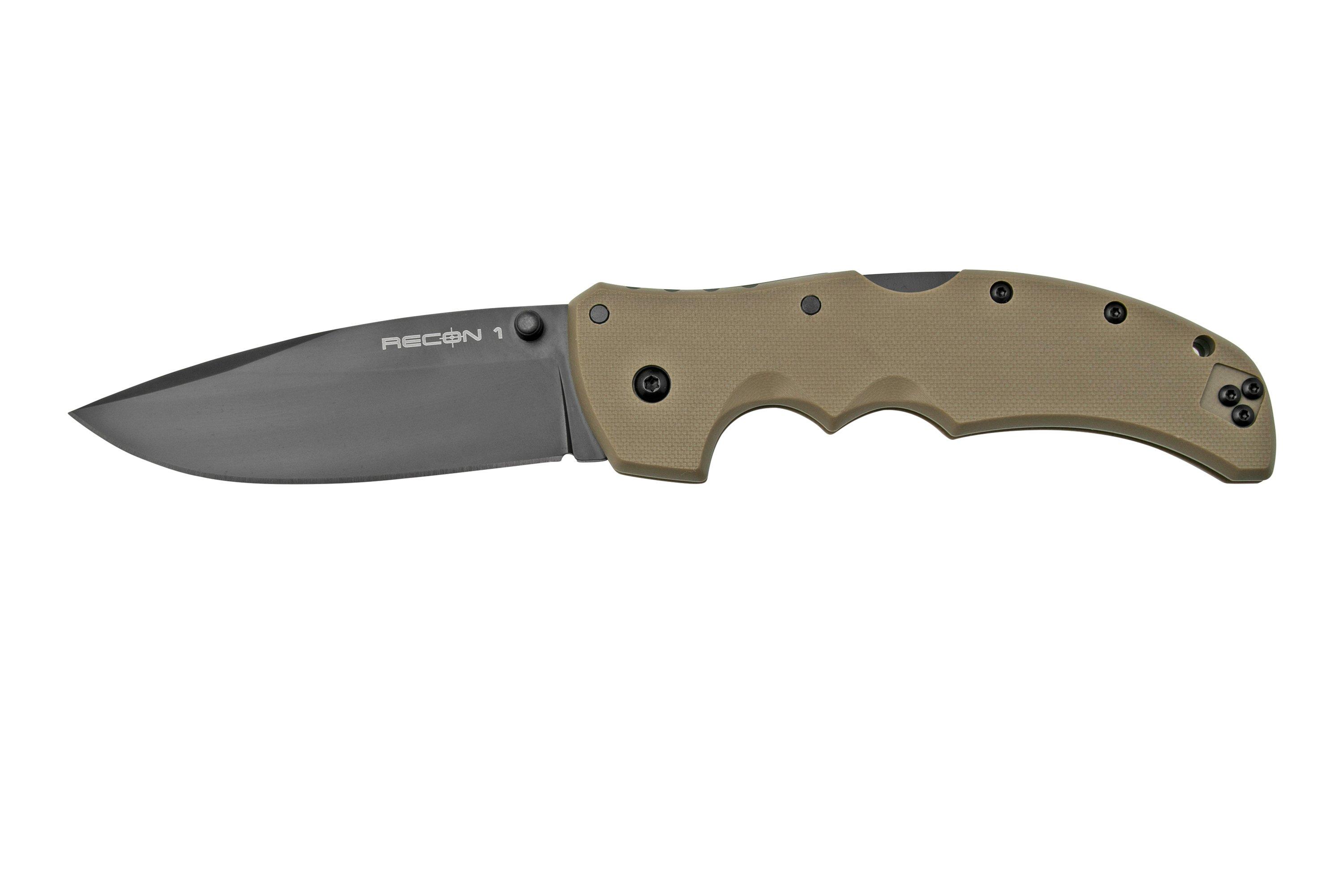 Cold Steel Recon 1 Lockback 27BSDEBK Dark Earth, coltello da tasca ...