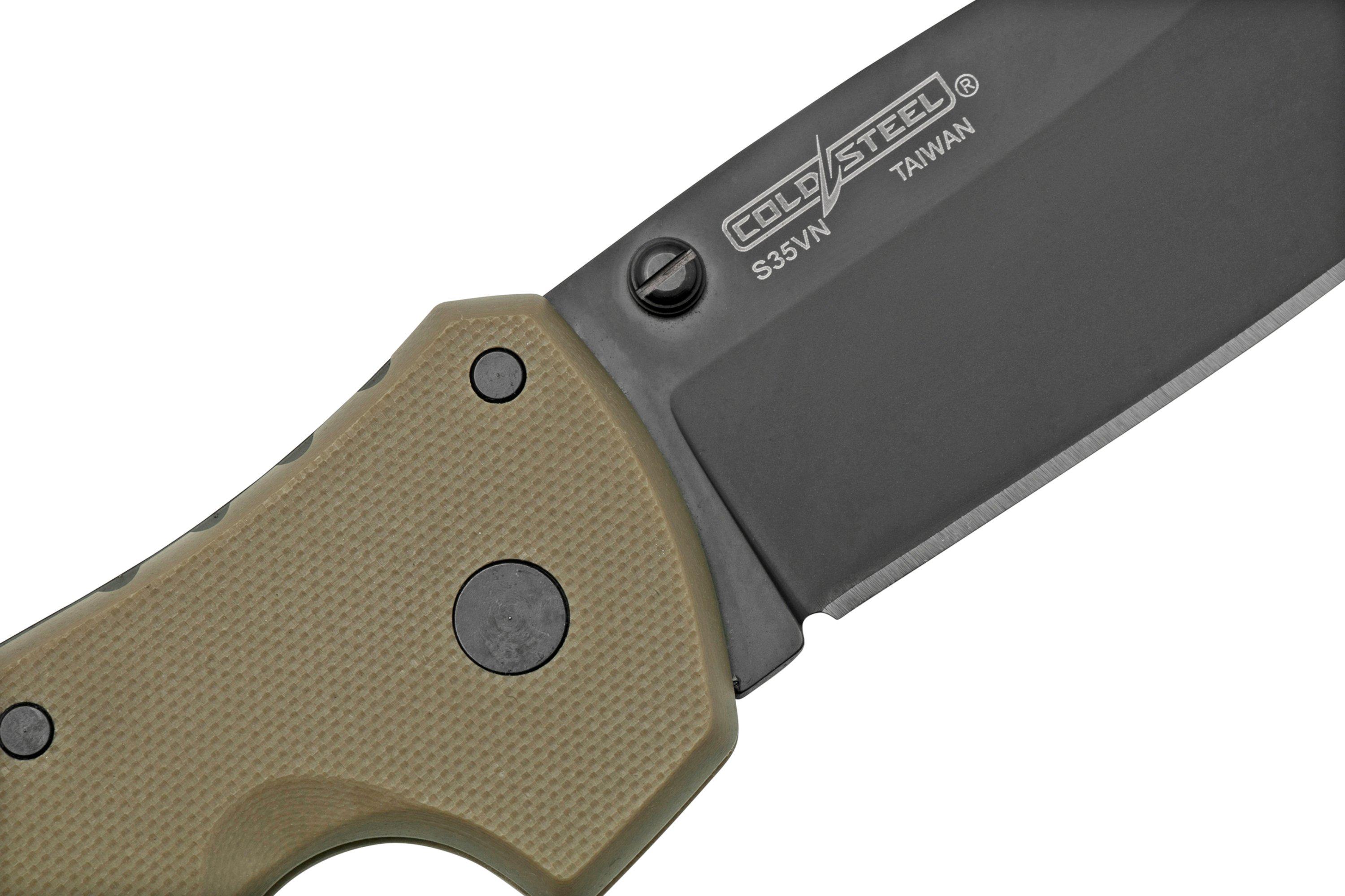 Cold Steel Recon 1 Lockback 27BSDEBK Dark Earth, pocket knife ...