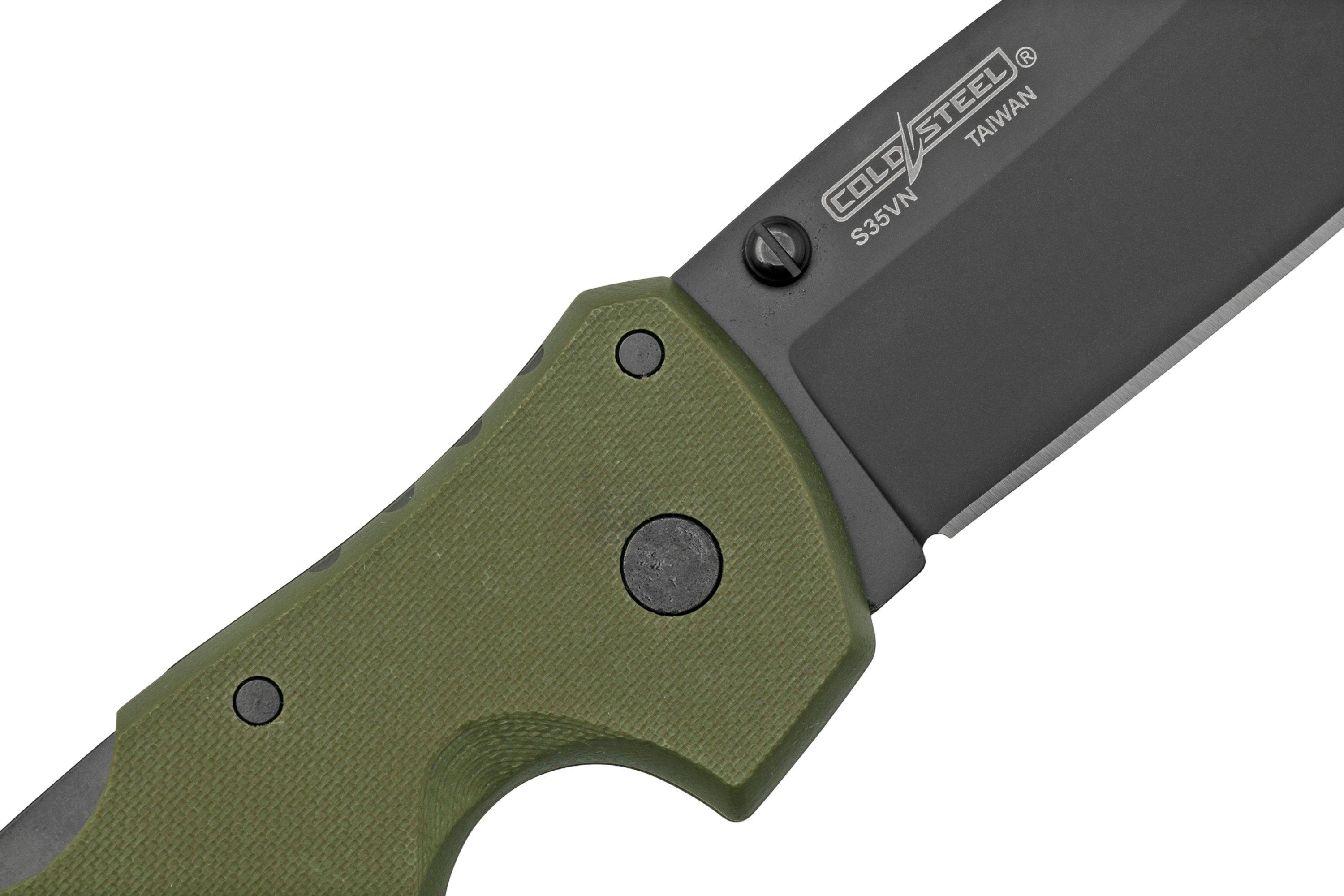 Cold Steel Recon 1 Lockback 27BSODBK OD Green, pocket knife ...
