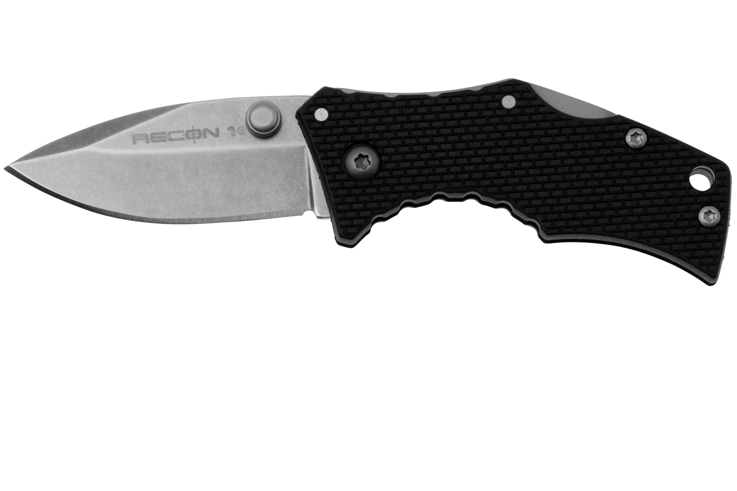 Cold Steel Micro Recon 1 Spear Point 27DS navalha de bolso com chaveiro ...
