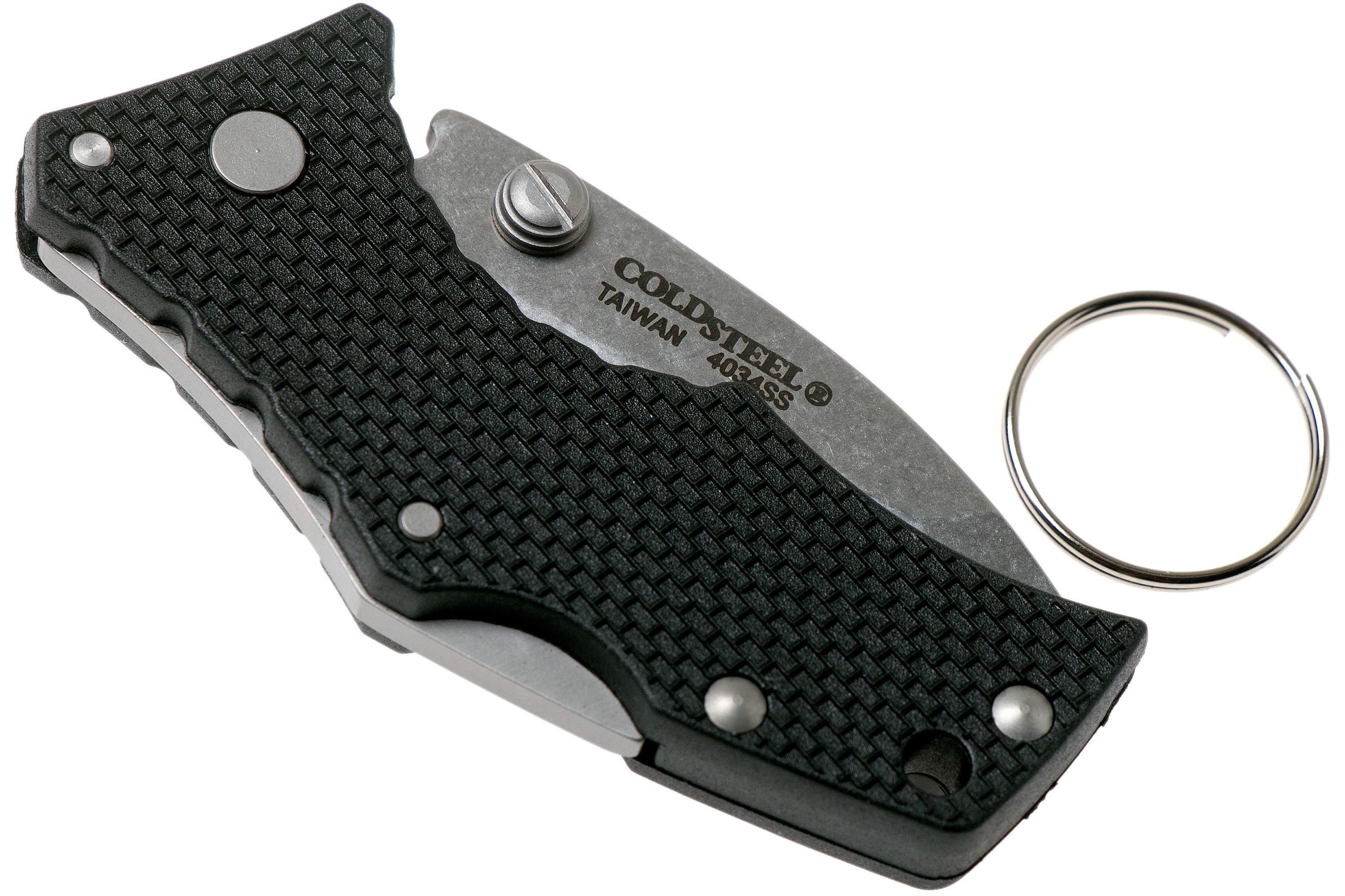 Cold Steel Micro Recon 1 Tanto Point 27DT keychain pocket knife ...