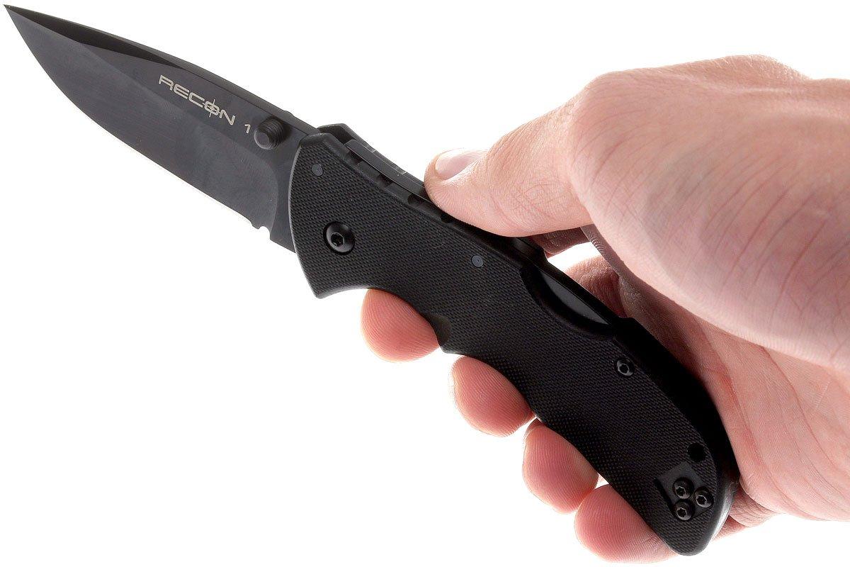 Cold Steel Mini Recon 1 CTS-XHP, spear point, plain edge ...