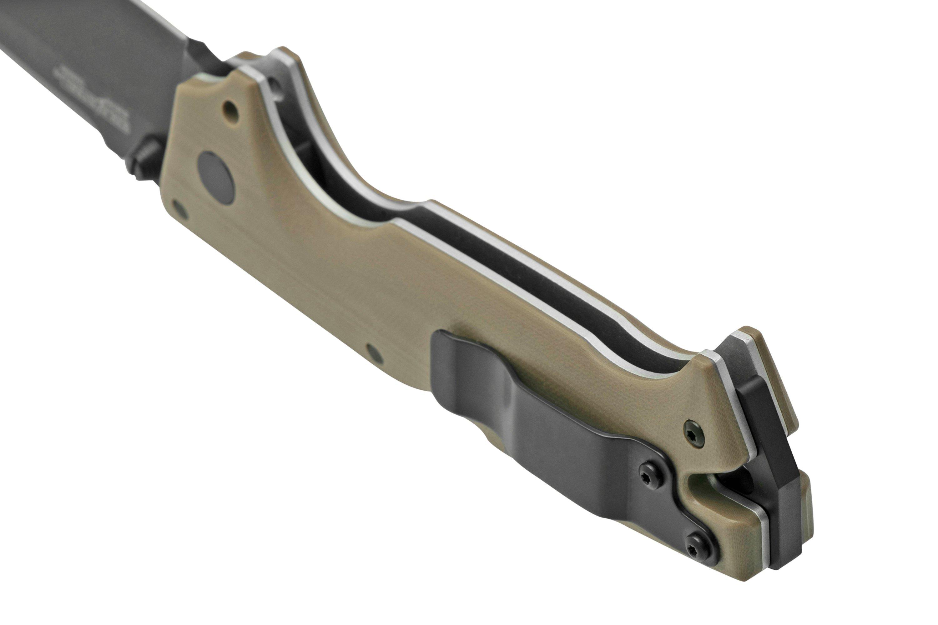 Cold Steel AD-10 Dark Earth CS28DDDEBK, navaja, diseño Andrew Demko ...