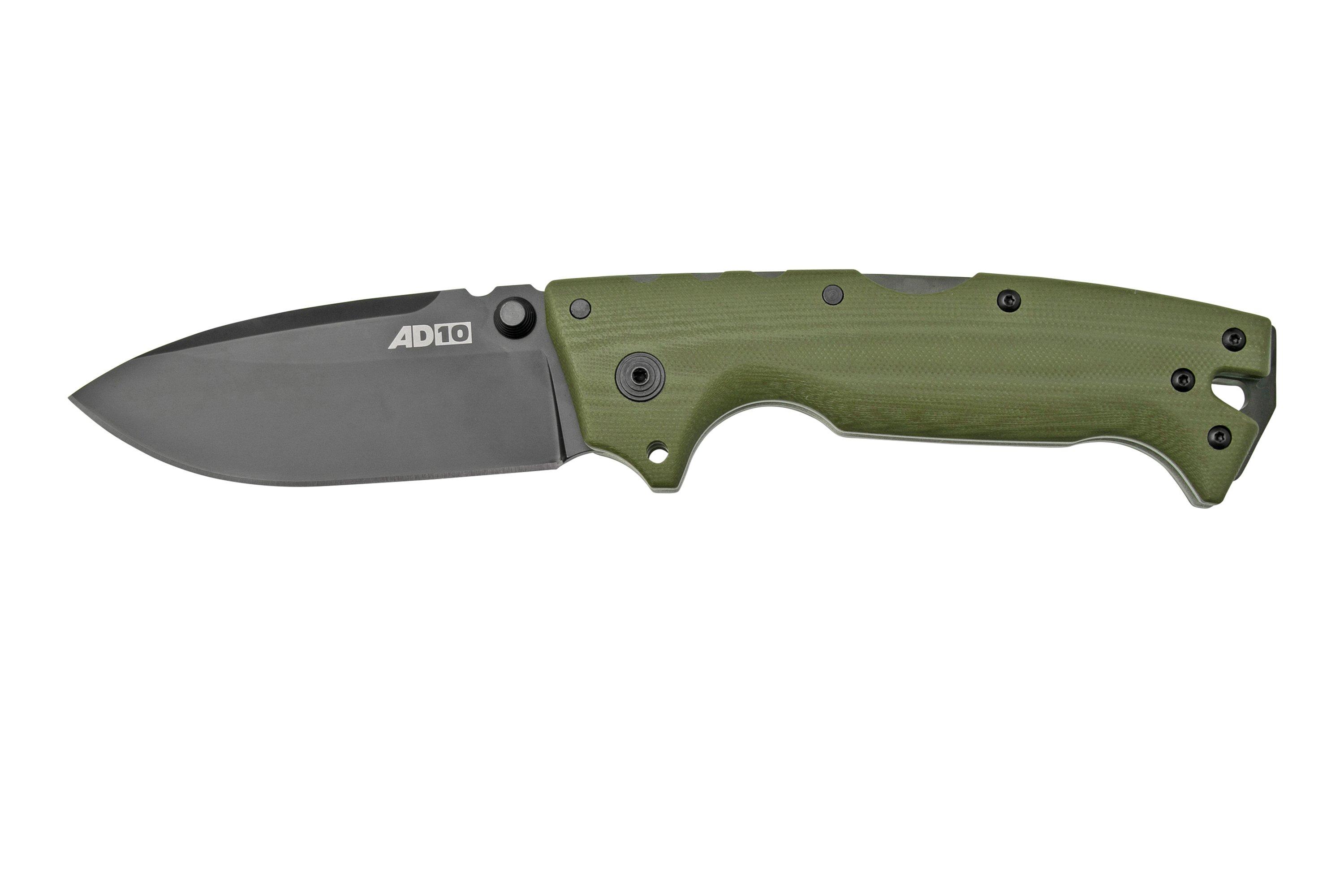 Cold Steel AD-10 OD Green 28DDODBK pocket knife, Andrew Demko design ...