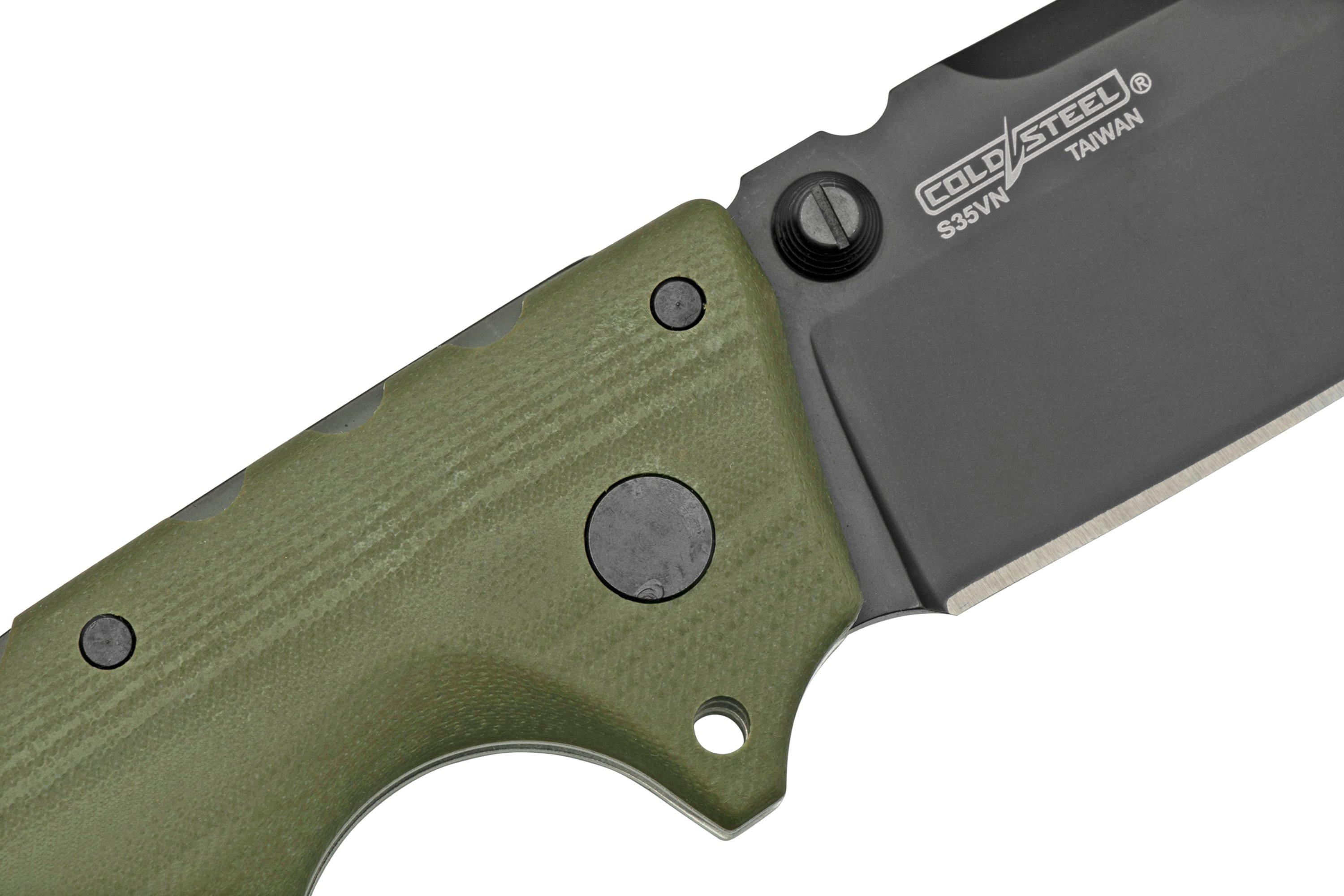 Cold Steel AD-10 OD Green 28DDODBK pocket knife, Andrew Demko design ...