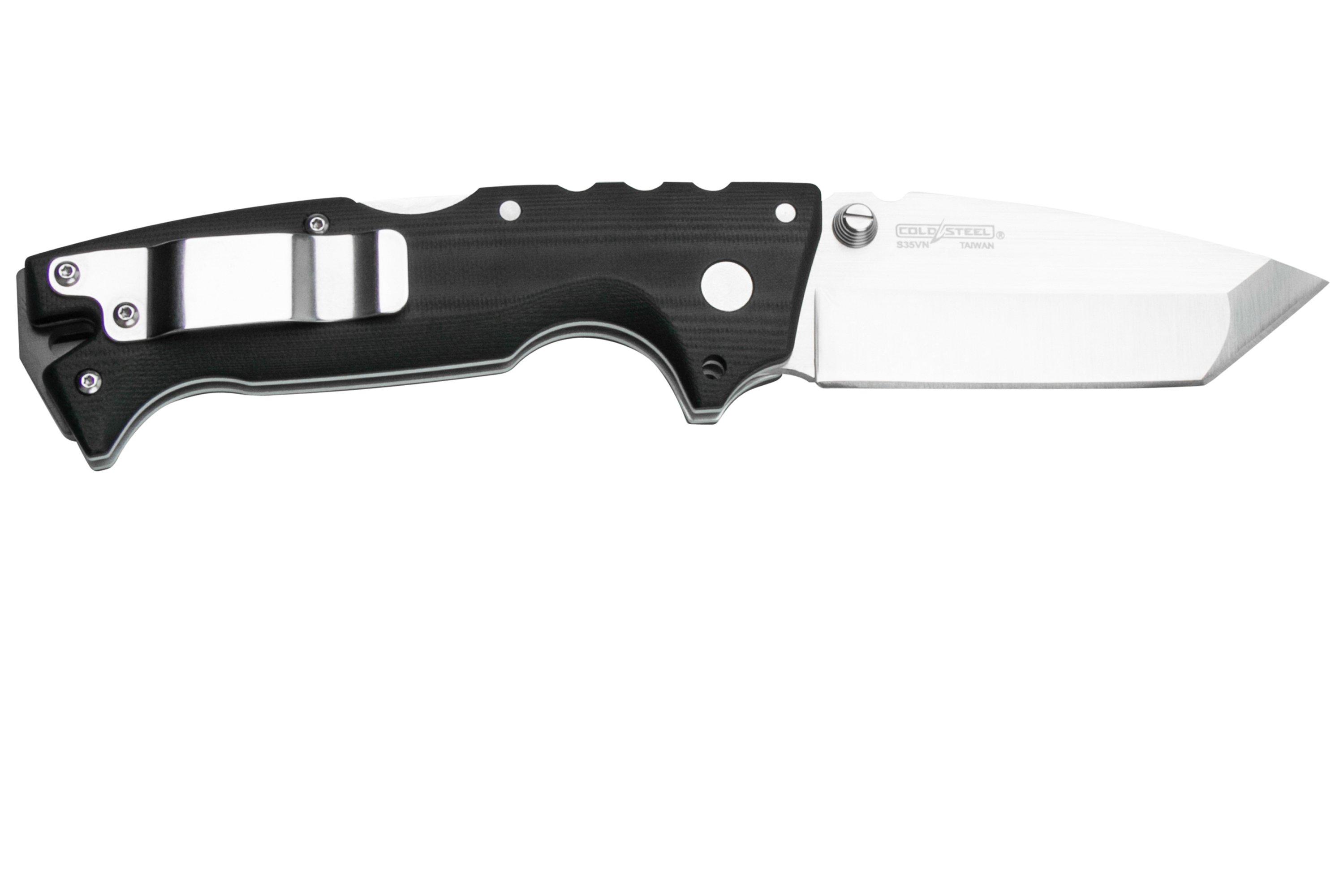 Cold Steel AD-10 Tanto Black 28DE pocket knife, Andrew Demko design ...