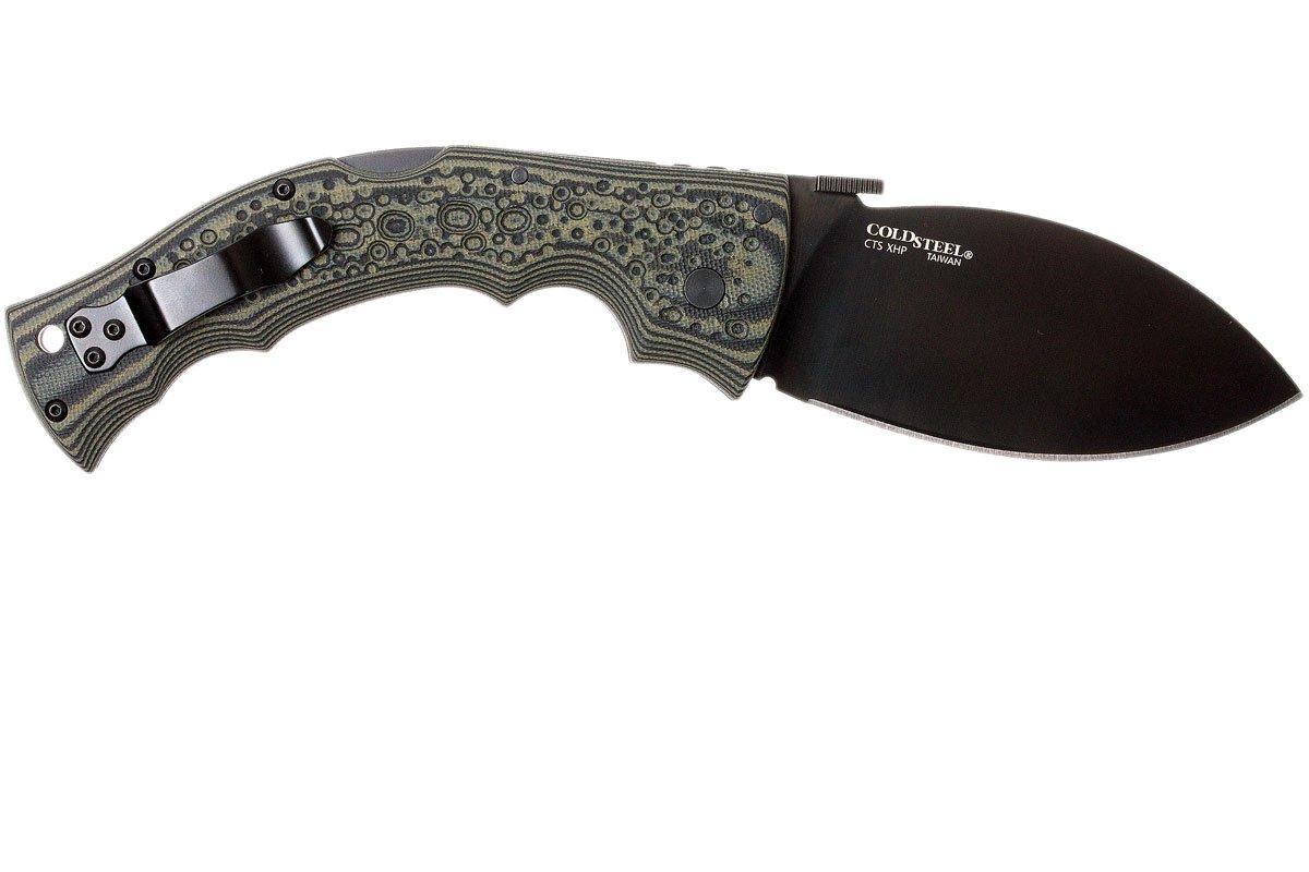 Cold Steel Colossus 2 pocket knife, DLC-coating, 28DWB | Advantageously ...