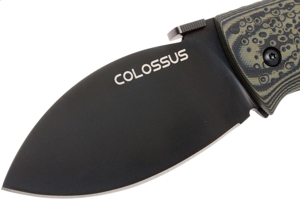 Cold Steel Colossus 2 pocket knife, DLC-coating, 28DWB | Advantageously ...