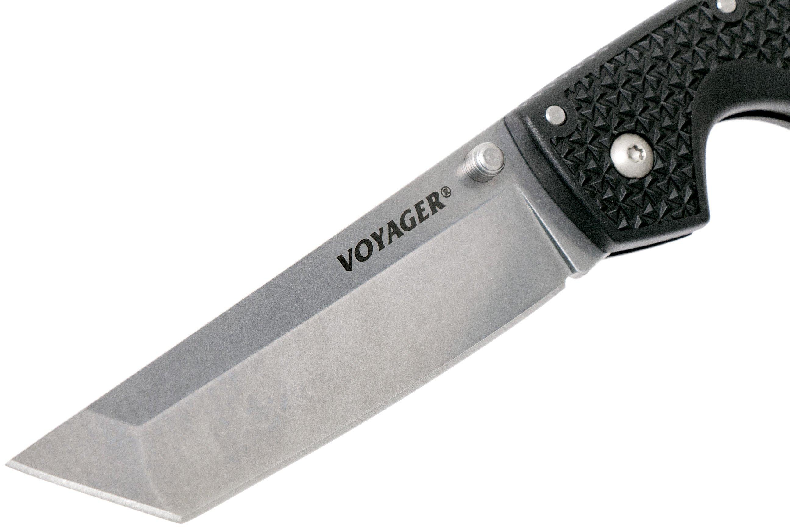 Cold Steel Voyager Large 29AT plain edge AUS10A, tanto | Advantageously ...