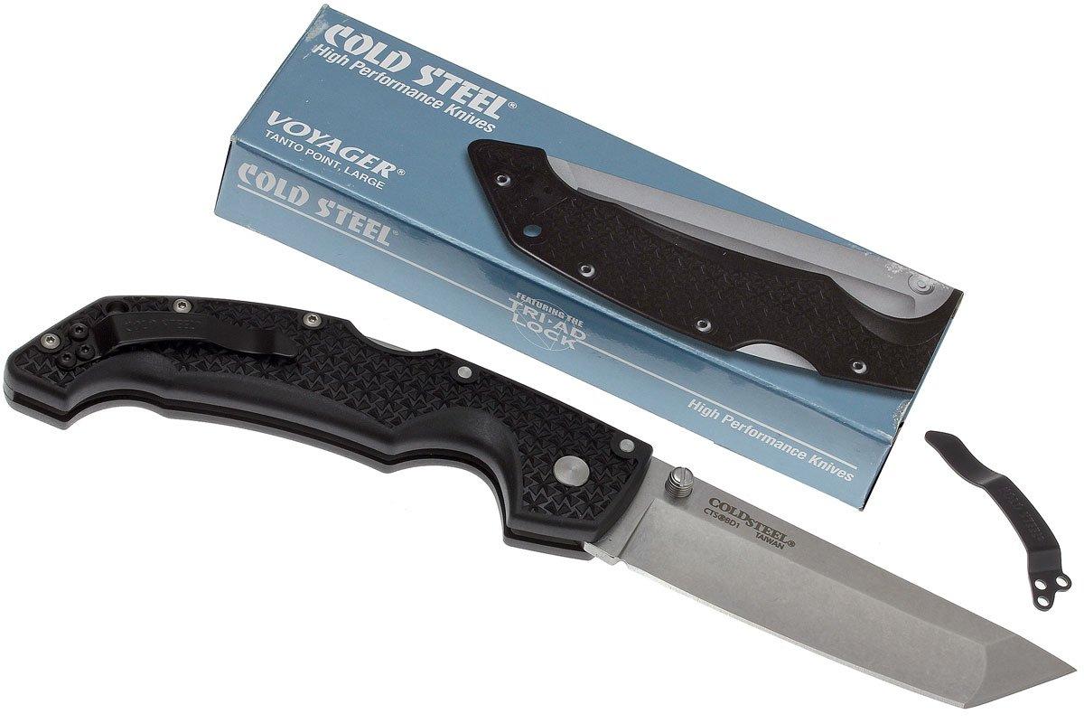 Cold Steel Voyager large, plain edge CTS-BD1, tanto | Voordelig kopen ...