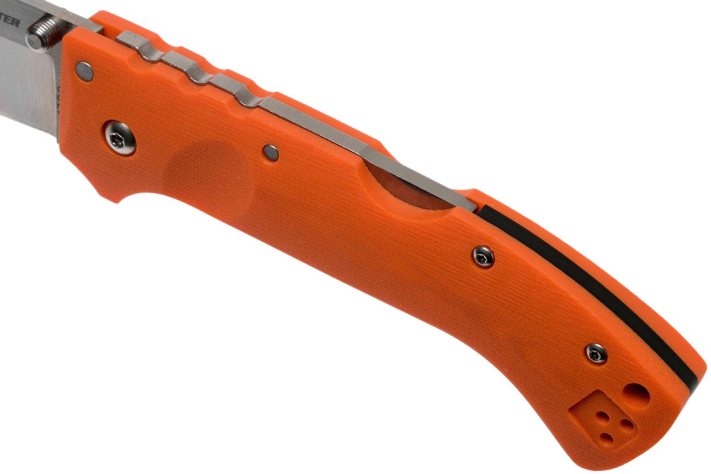 Cold Steel Ultimate Hunter 30URY S35VN Orange plain Edge navaja ...