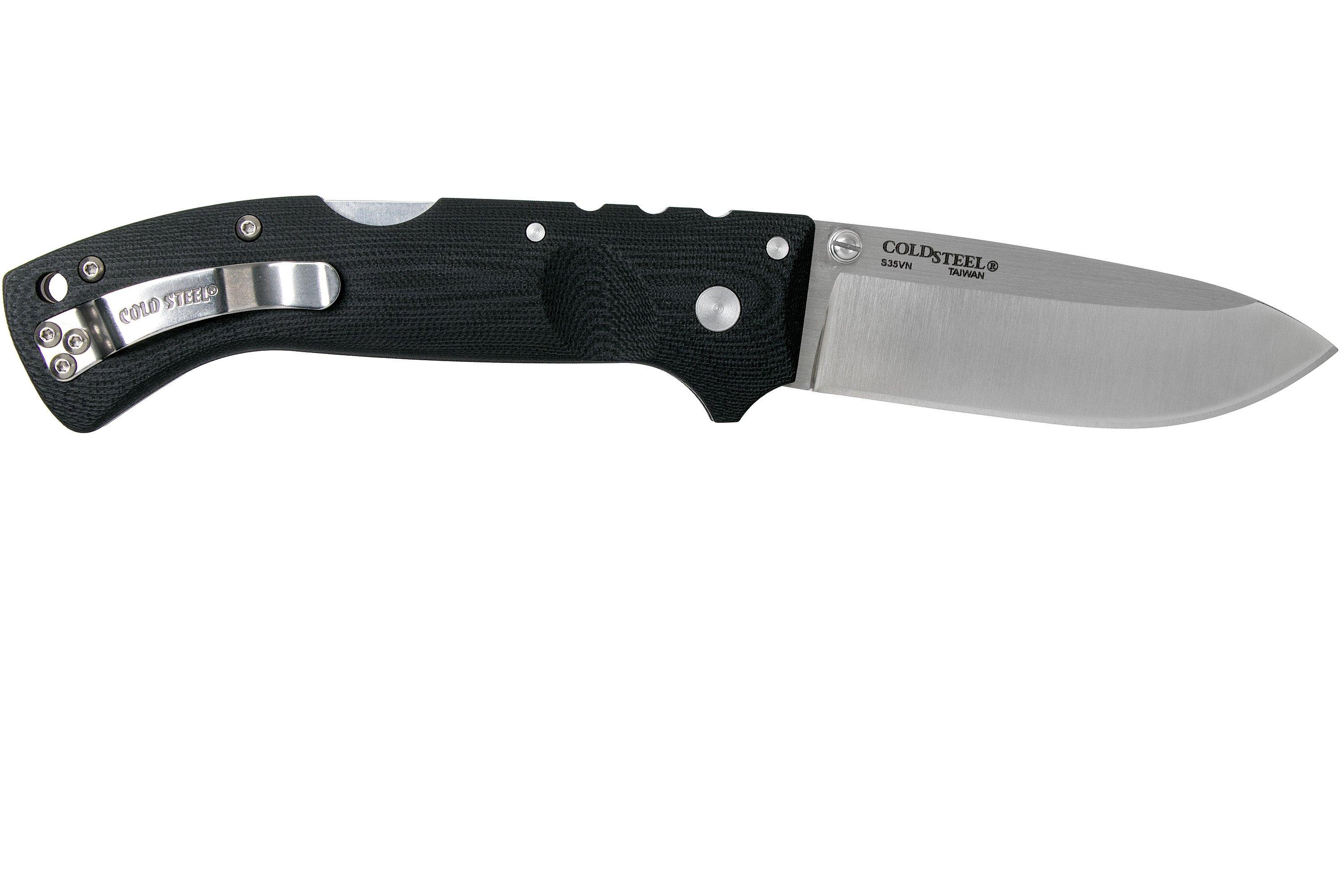 Cold Steel Ultimate Hunter 30U S35VN Black plain Edge navaja | Compras ...