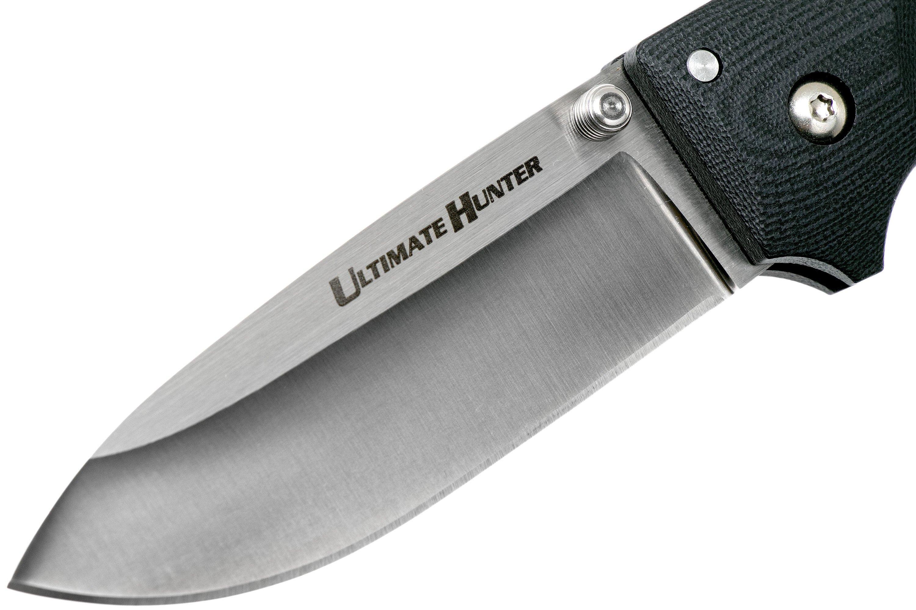 Cold Steel Ultimate Hunter 30U S35VN Black plain edge | Advantageously ...