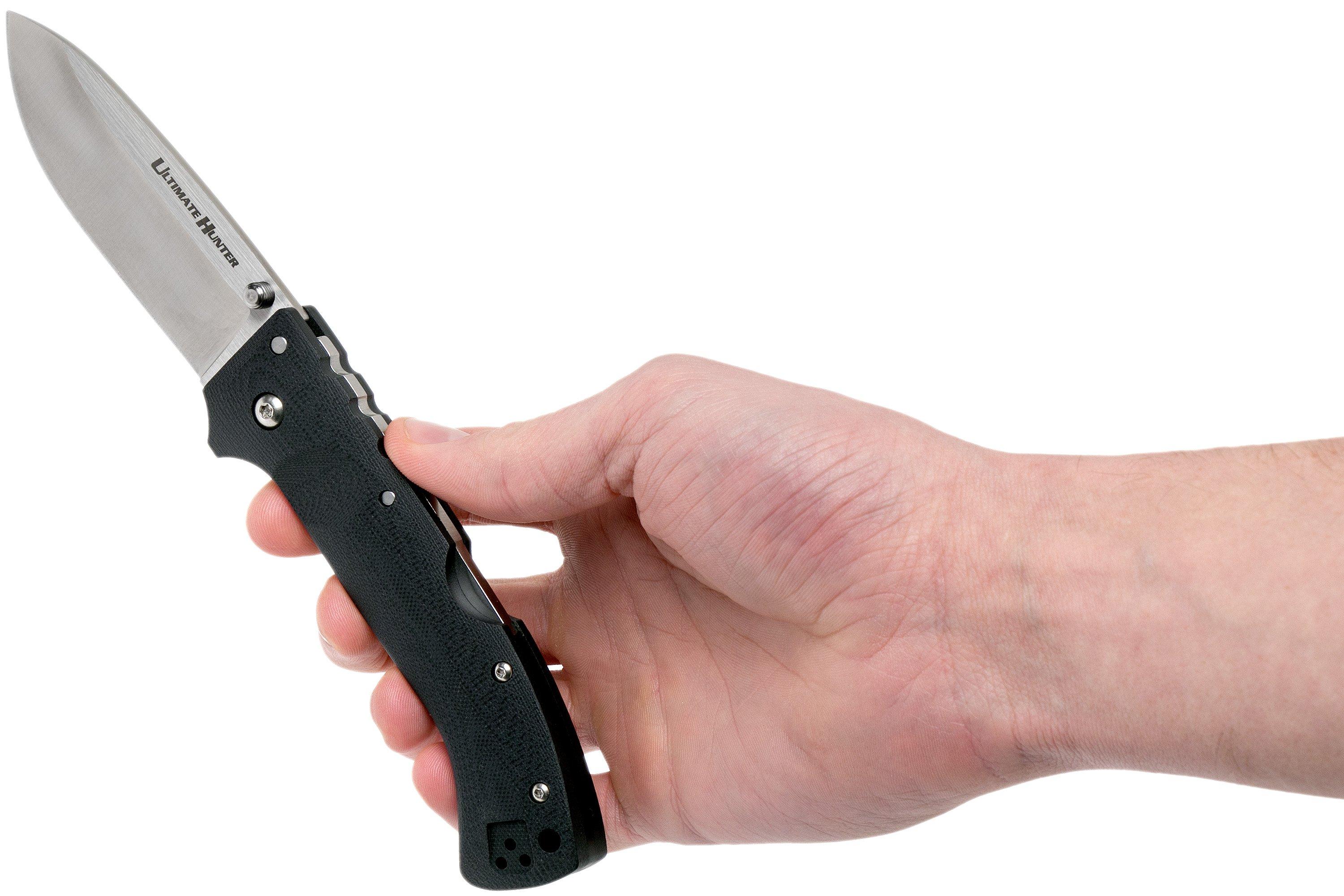 Cold Steel Ultimate Hunter 30U S35VN Black plain edge | Advantageously ...