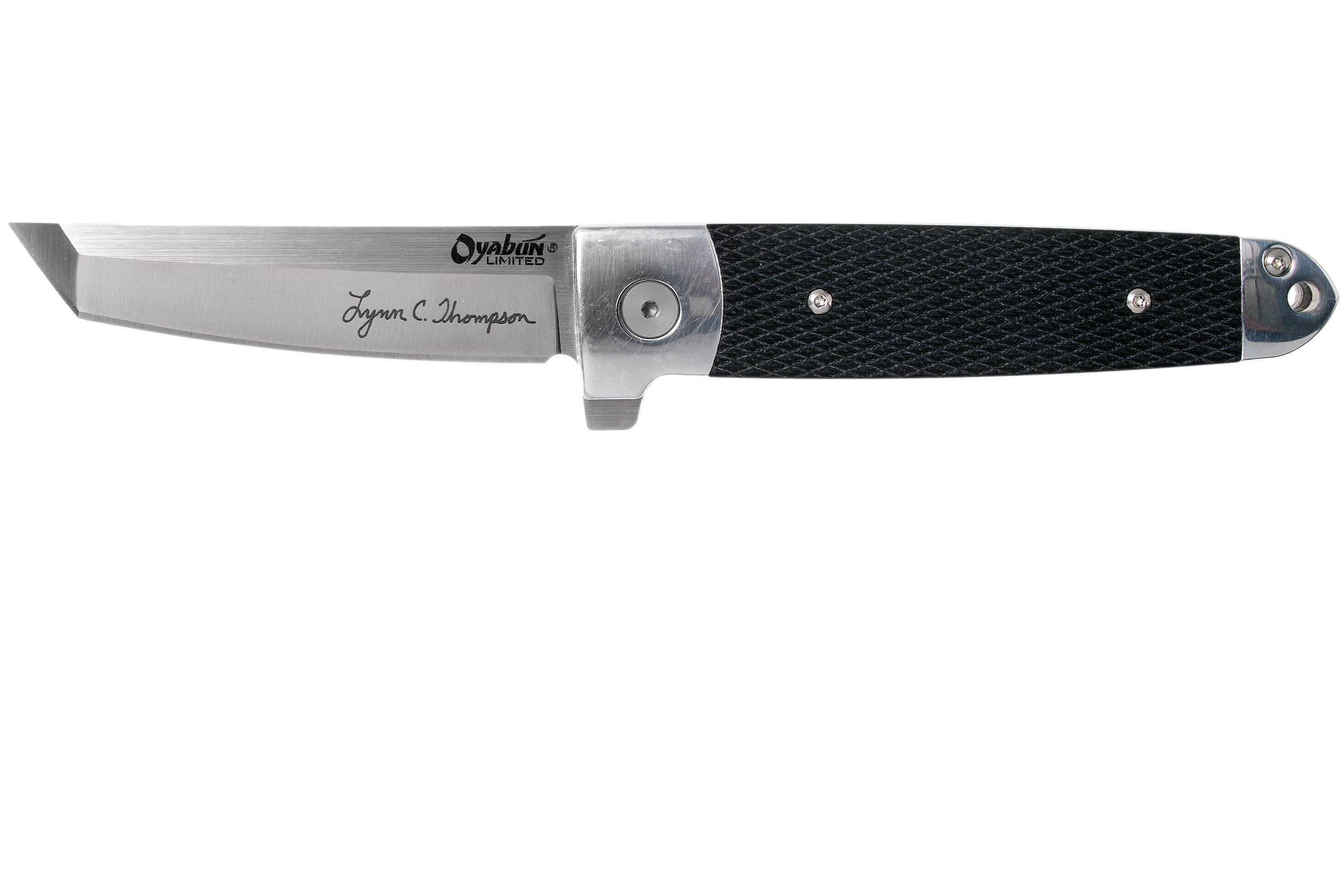 Cold Steel Oyabun 32AA Limited Edition pocket knife, Lynn C. Thompson ...