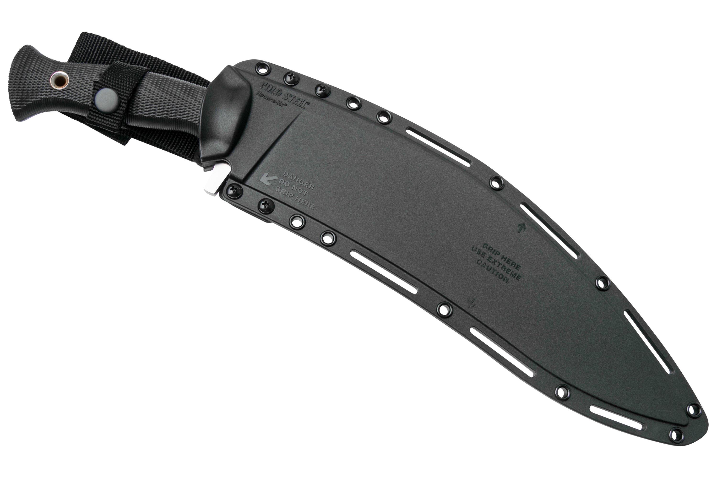 Cold Steel Gurkha Kukri Plus, 39LMC4, 4034 steel, machete ...