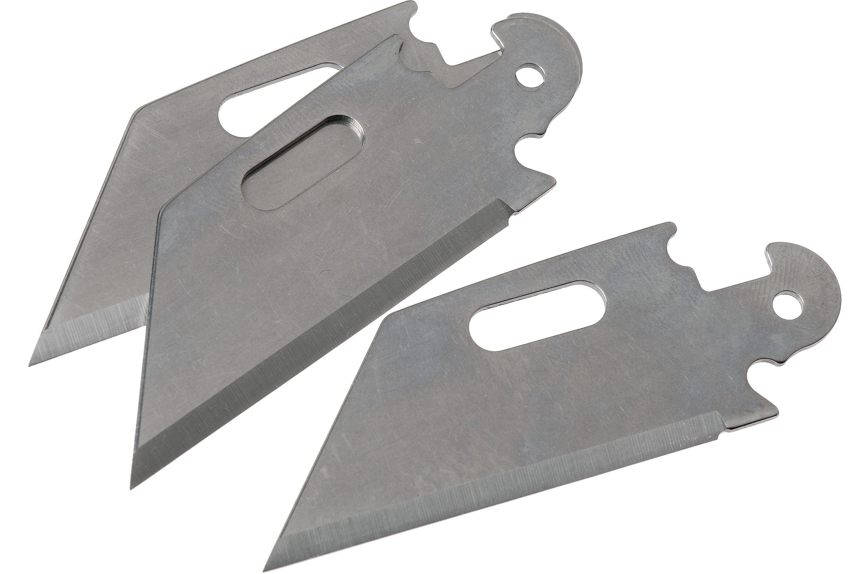 Cold Steel Click N Cut Utility Plain Edge Blades 40AP3B vervangende ...