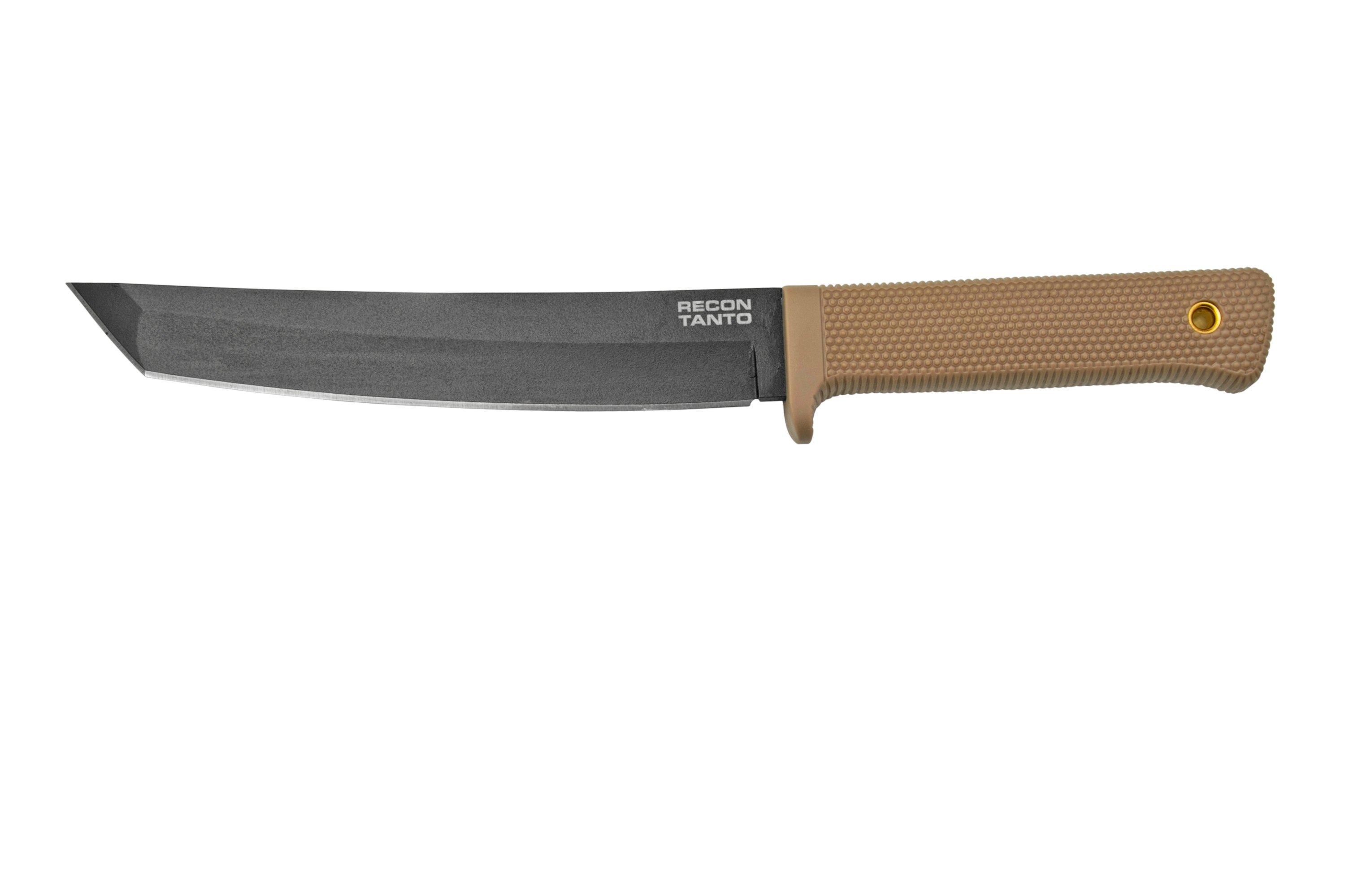 Cold Steel Recon Tanto SK5 49LRTDTBK Desert Tan, Black, vaststaand mes ...
