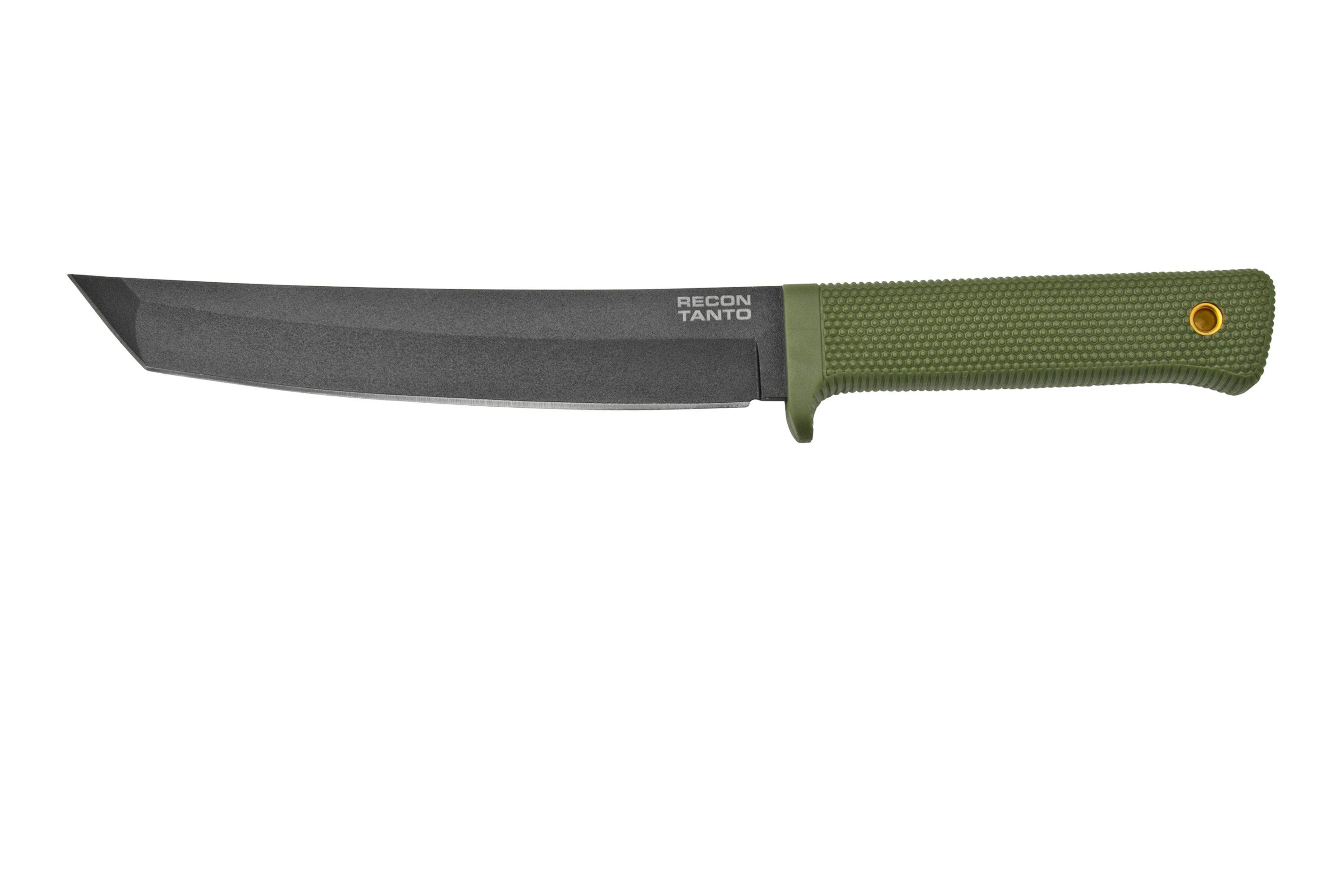 Cold Steel Recon Tanto SK5 49LRTODBK OD-green, Black, fixed knife ...