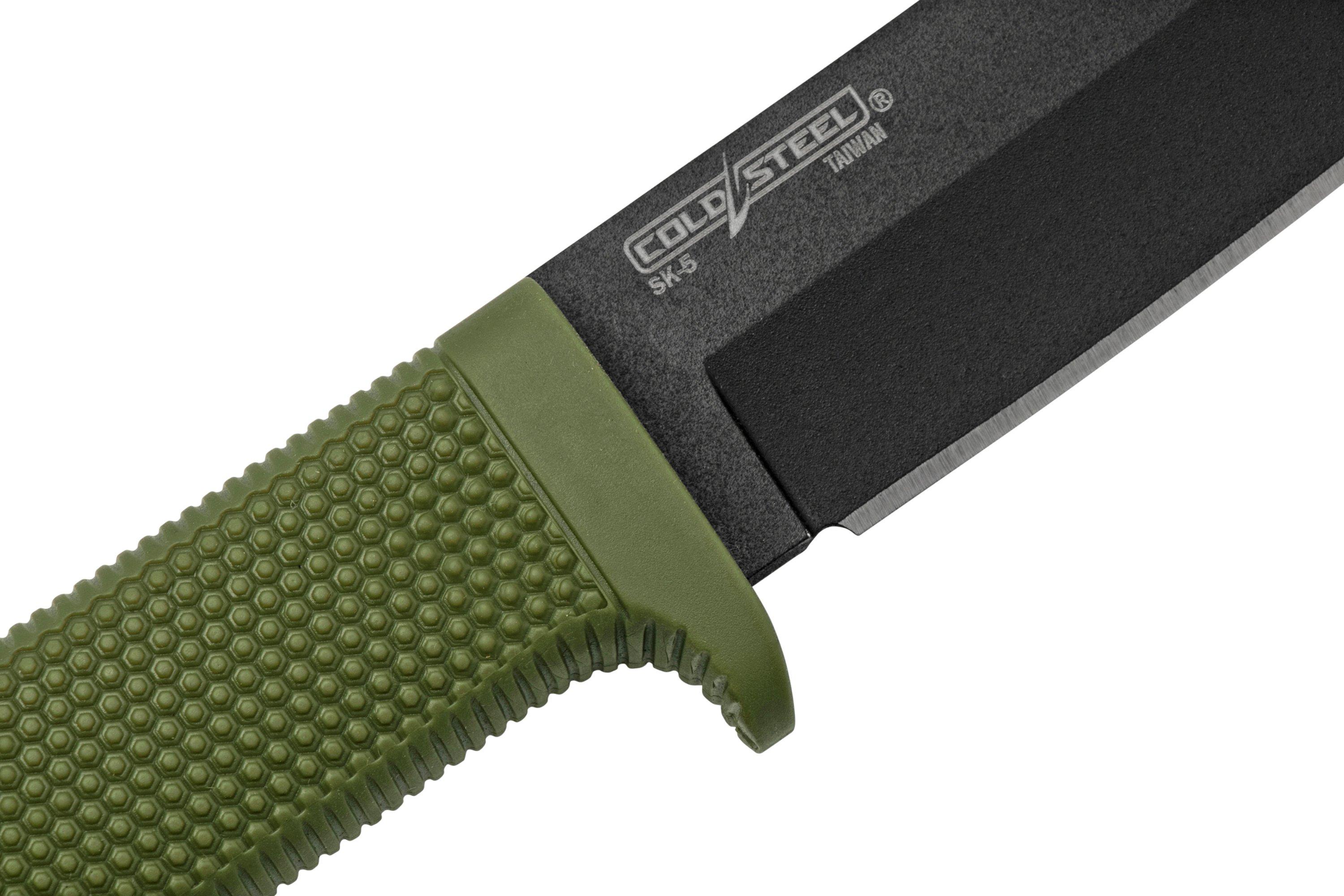 Cold Steel Recon Tanto SK5 49LRTODBK OD-green, Black, fixed knife ...