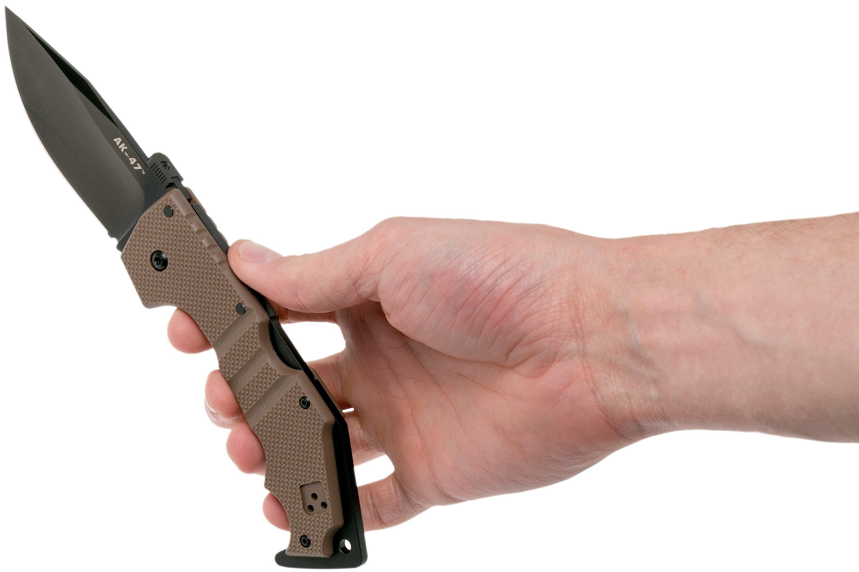 Cold Steel AK-47 CPM S35VN Dark Earth 58MVF pocket knife ...