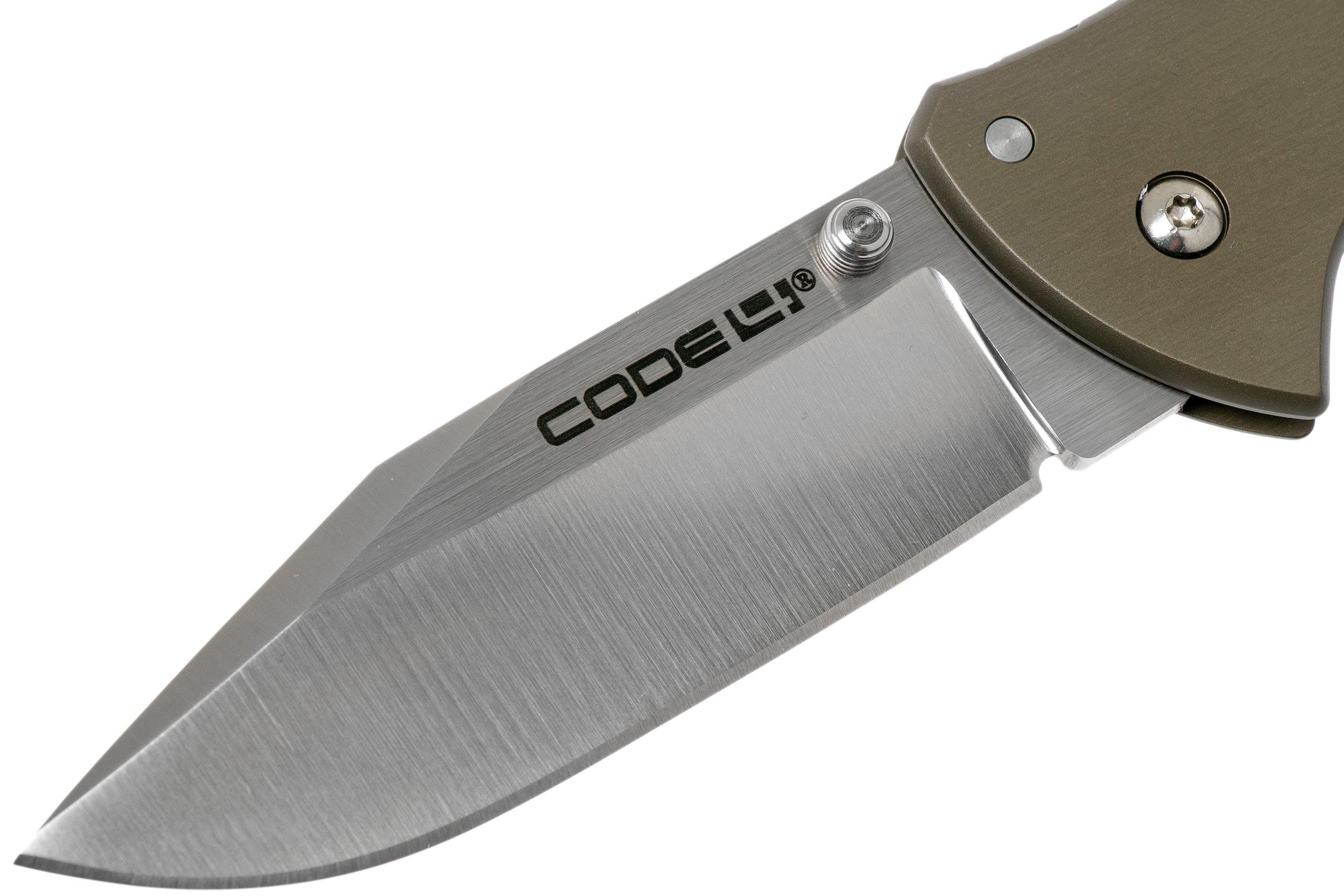 Cold Steel Code 4 Clip Point 58PS CPM S35VN plain edge, pocket knife ...