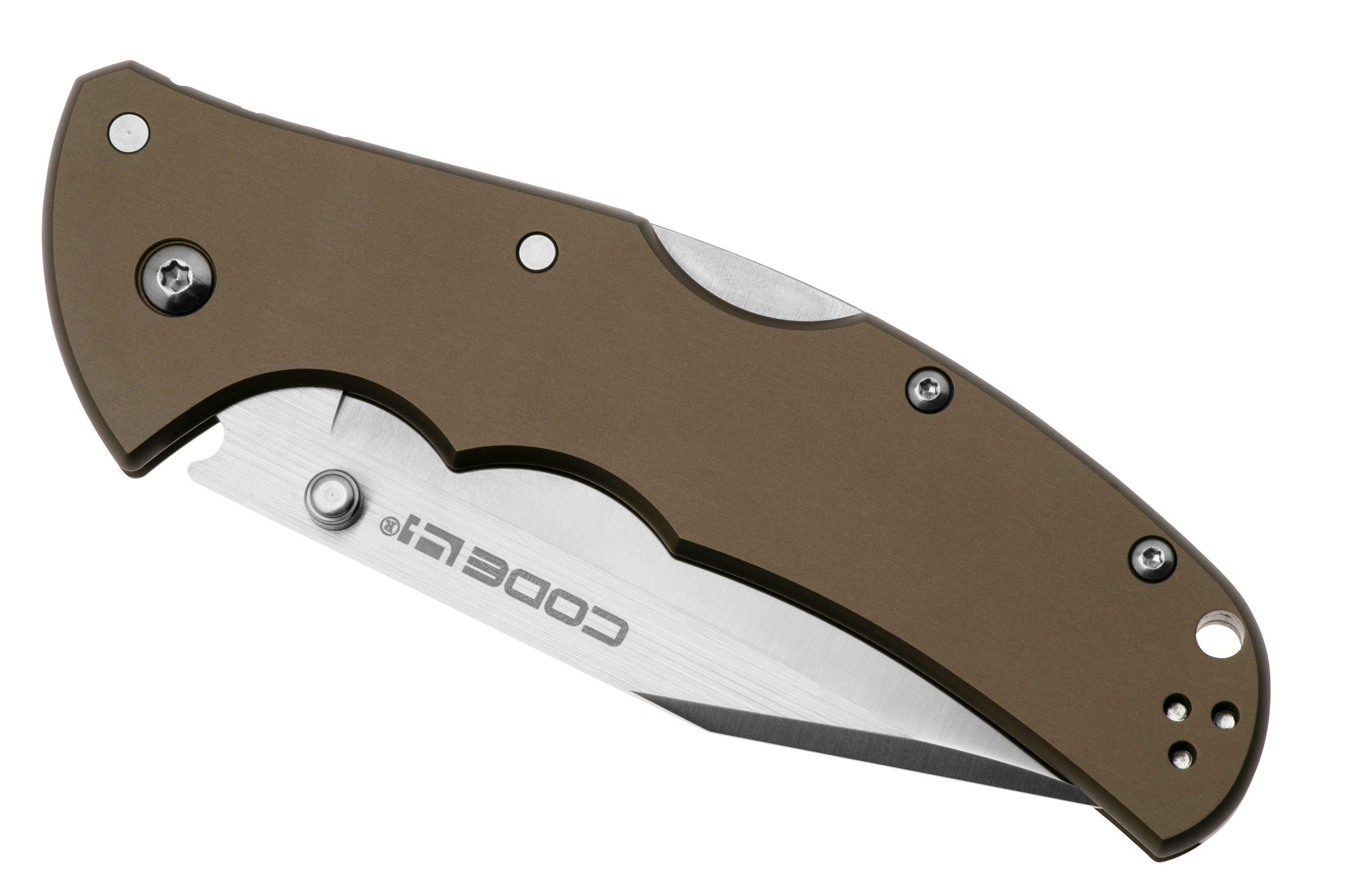 Cold Steel Code 4 Clip Point 58PS CPM S35VN plain edge, pocket knife ...