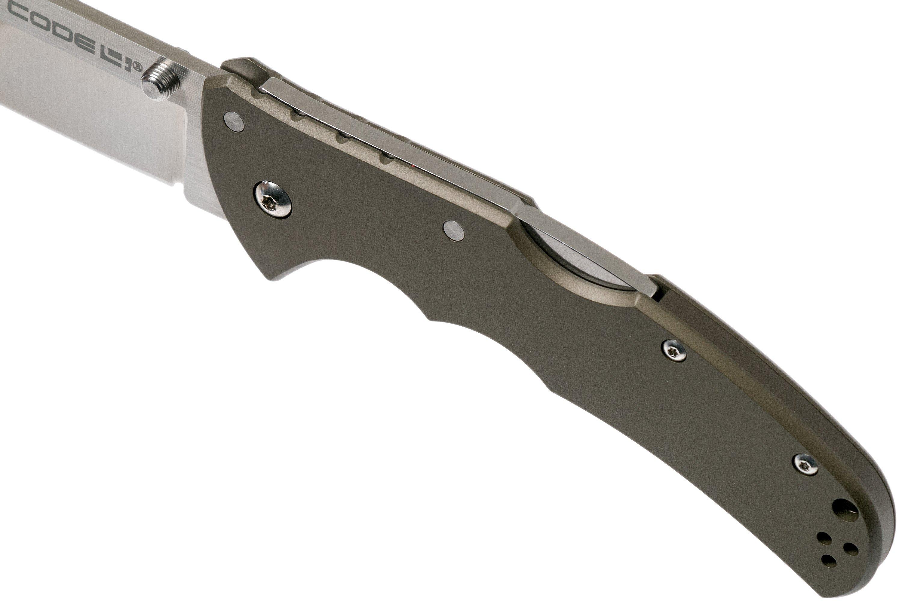 Cold Steel Code 4 Clip Point 58PS CPM S35VN plain edge, pocket knife ...