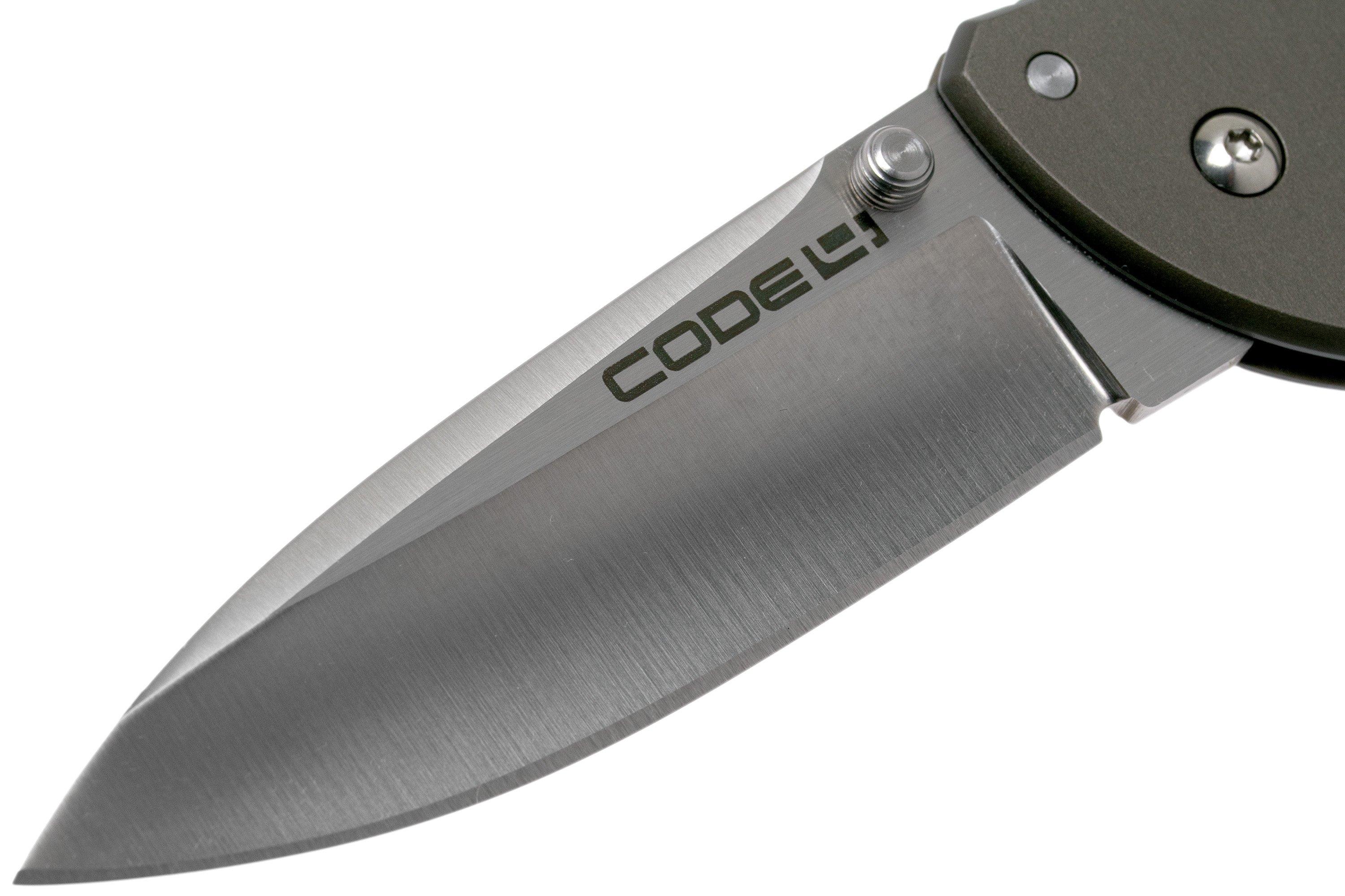 Cold Steel Code 4 Spear Point 58PS CPM S35VN plain edge, pocket knife ...