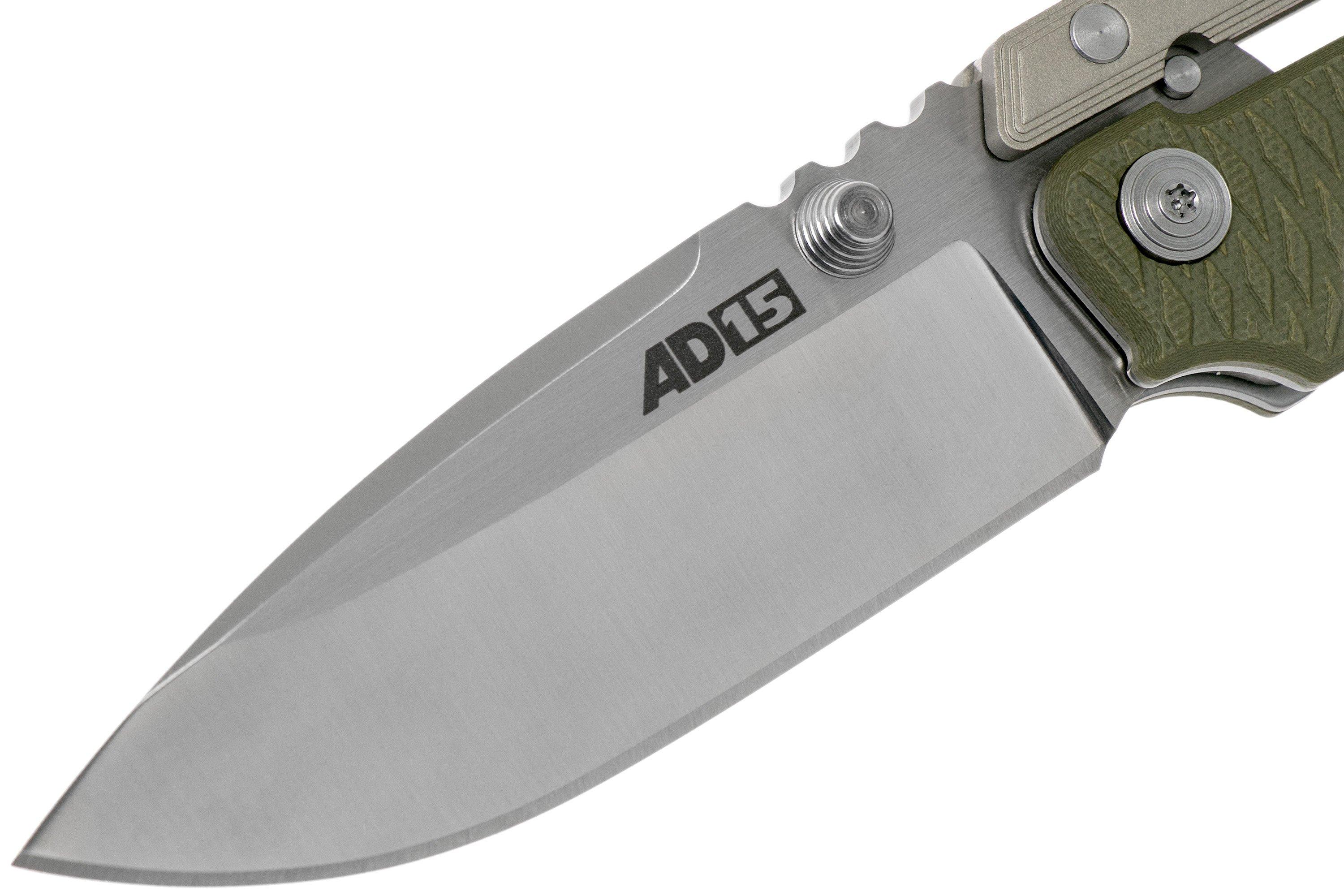 Cold Steel AD-15 OD Green 58SQ pocket knife, Andrew Demko design ...