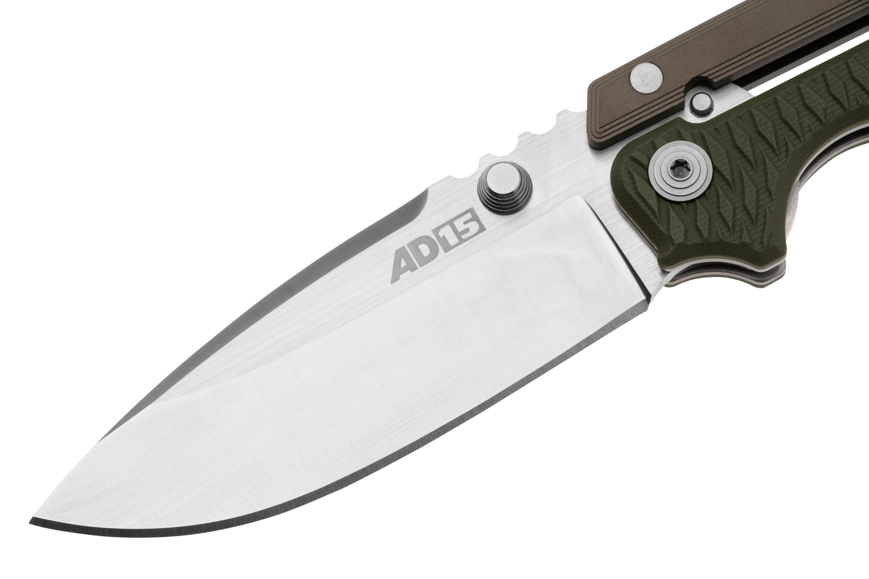 Cold Steel AD-15 OD Green 58SQ pocket knife, Andrew Demko design ...