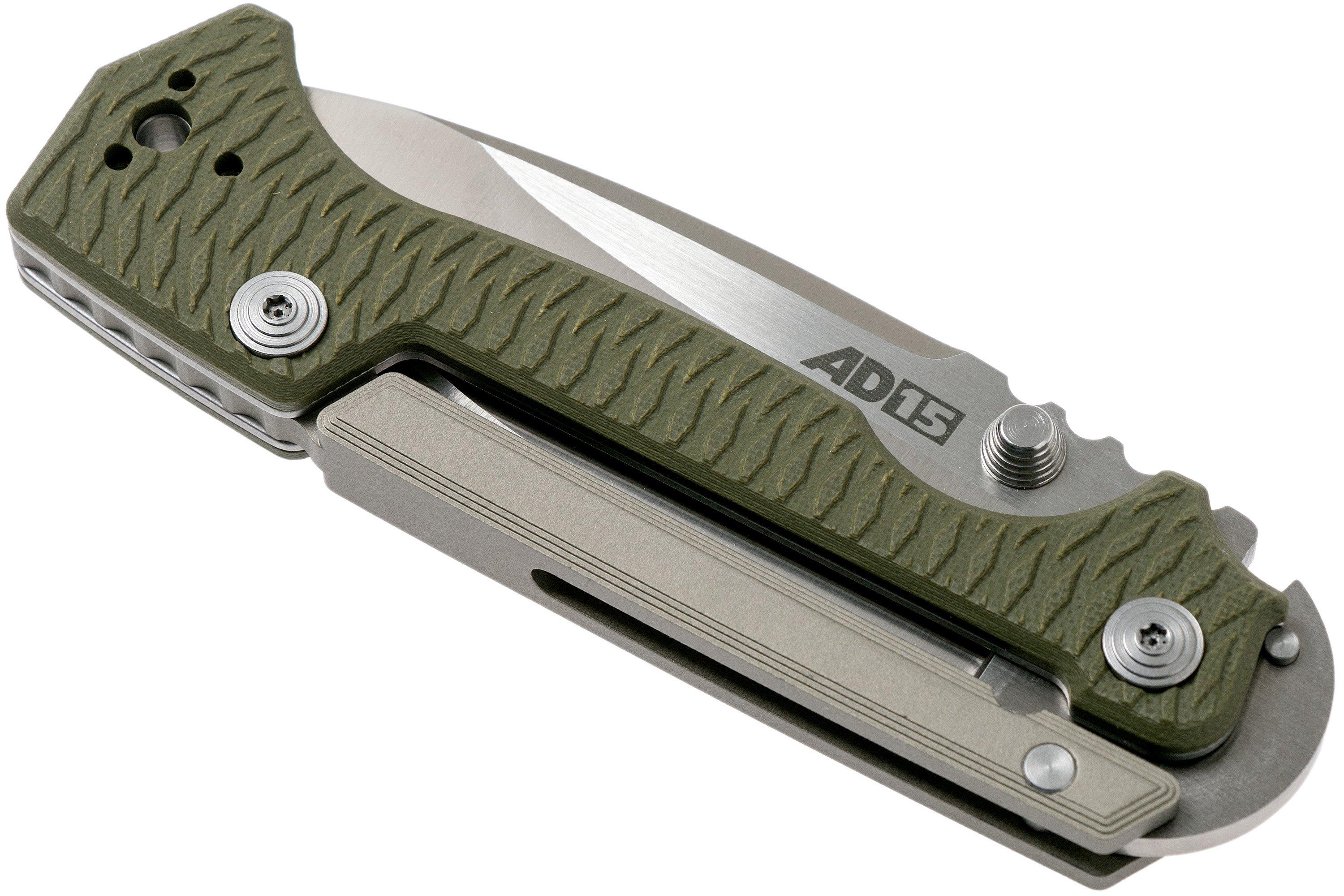 Cold Steel AD-15 OD Green 58SQ zakmes, Andrew Demko design | Voordelig ...
