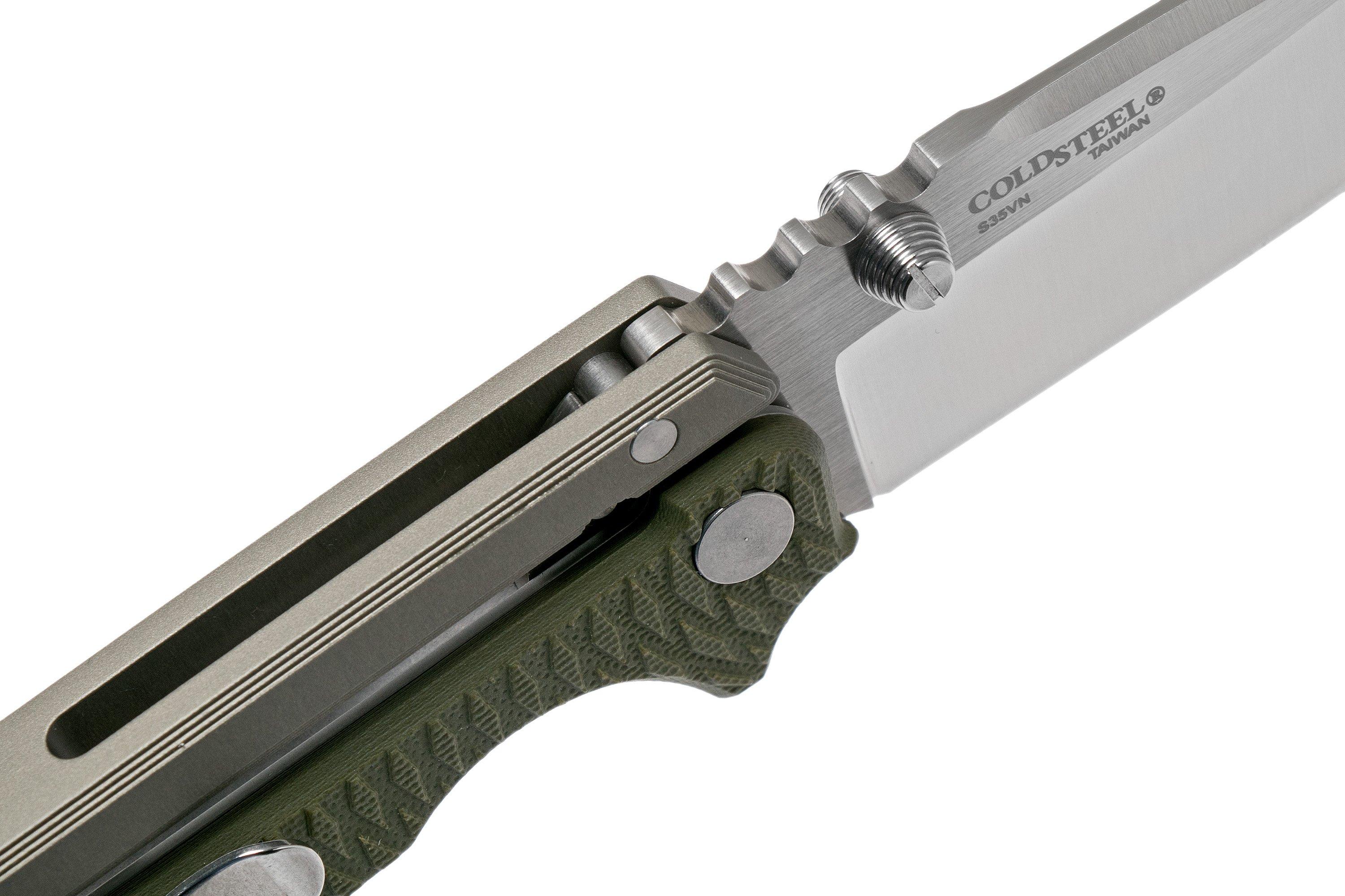 Cold Steel AD-15 OD Green 58SQ zakmes, Andrew Demko design | Voordelig ...