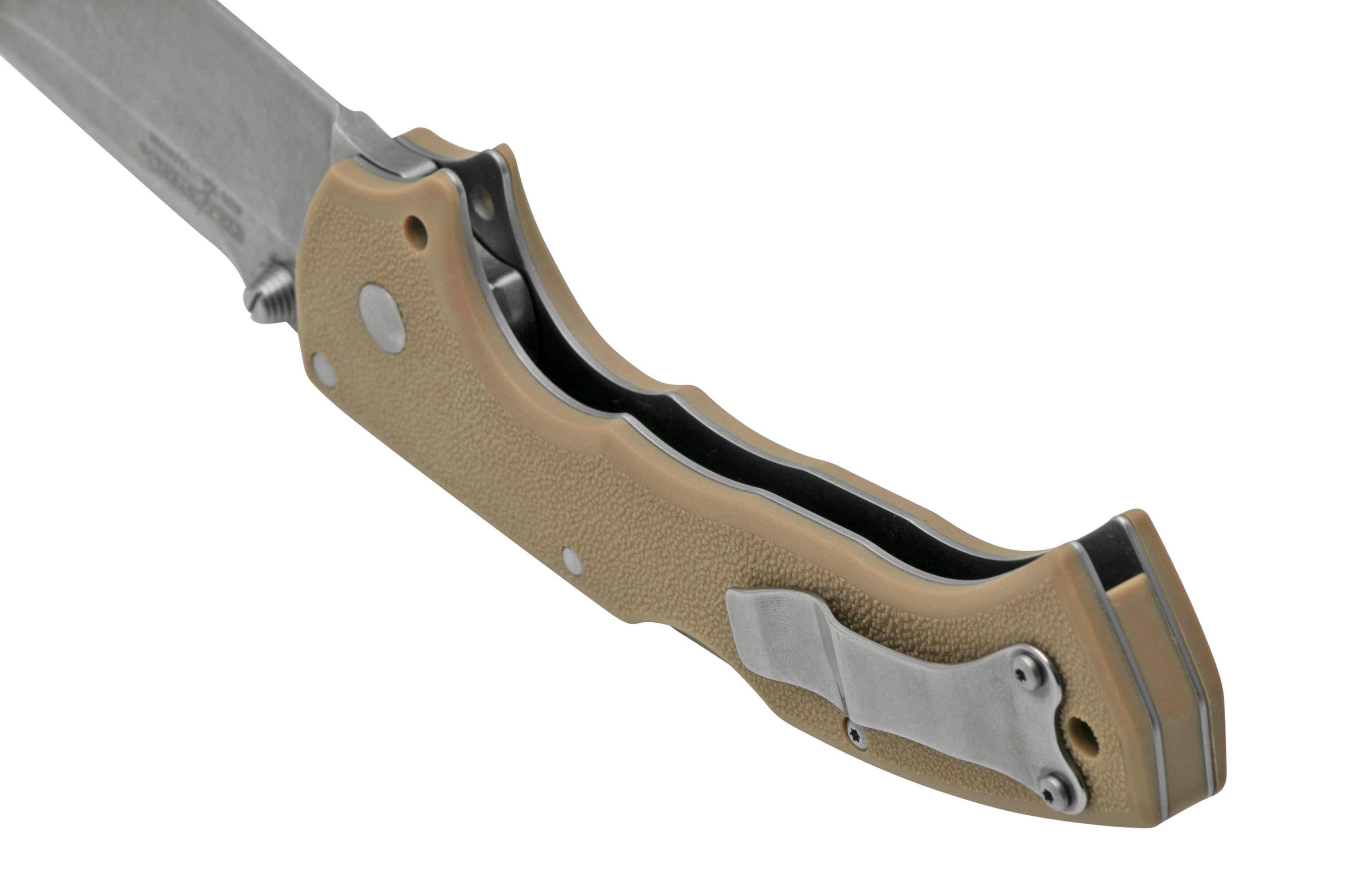 Cold Steel 4 Max Scout 62RQDTSW Desert Tan coltello da tasca, Andrew ...