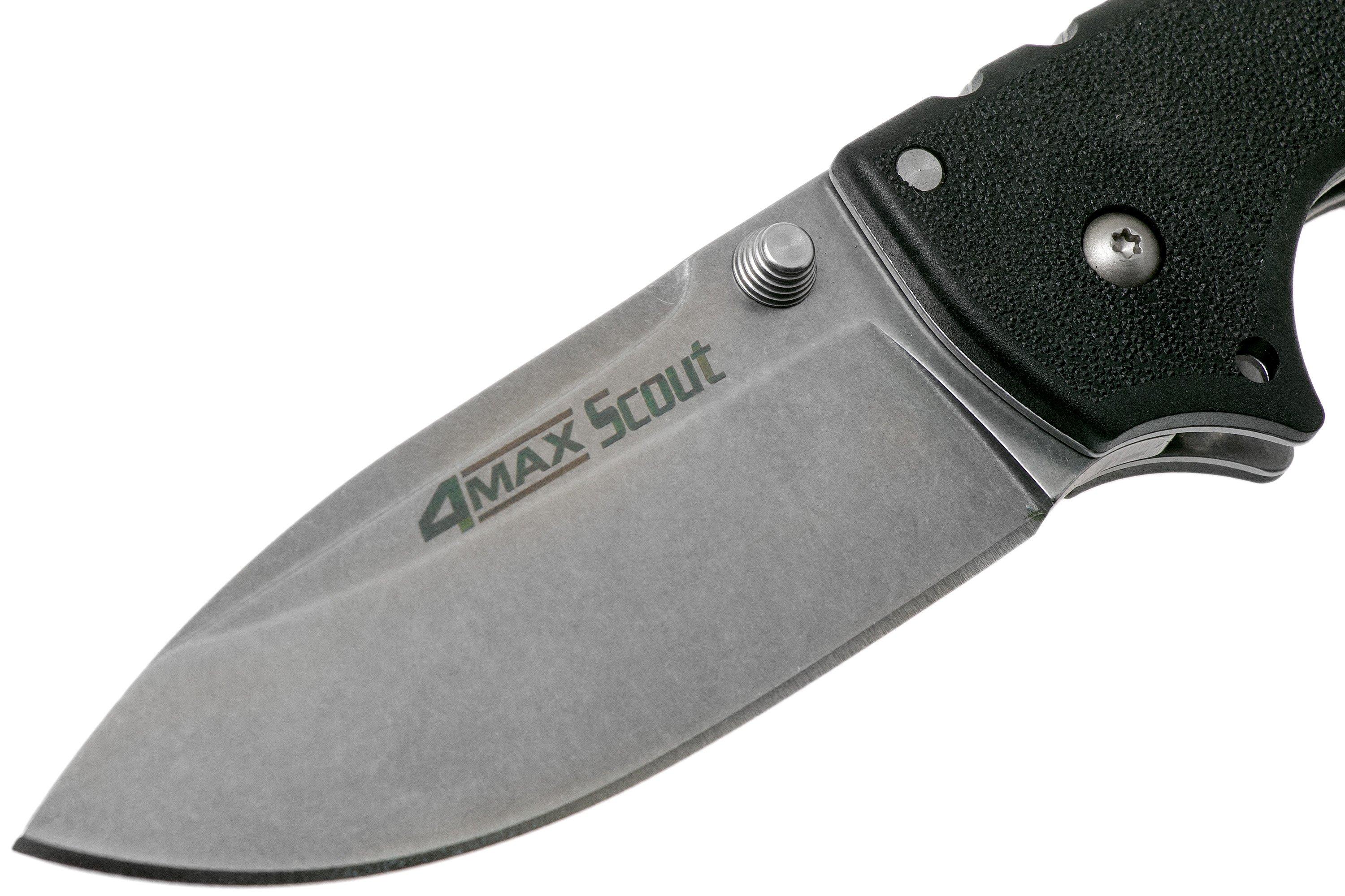 Cold Steel 4 Max Scout 62RQ pocket knife, Andrew Demko design ...