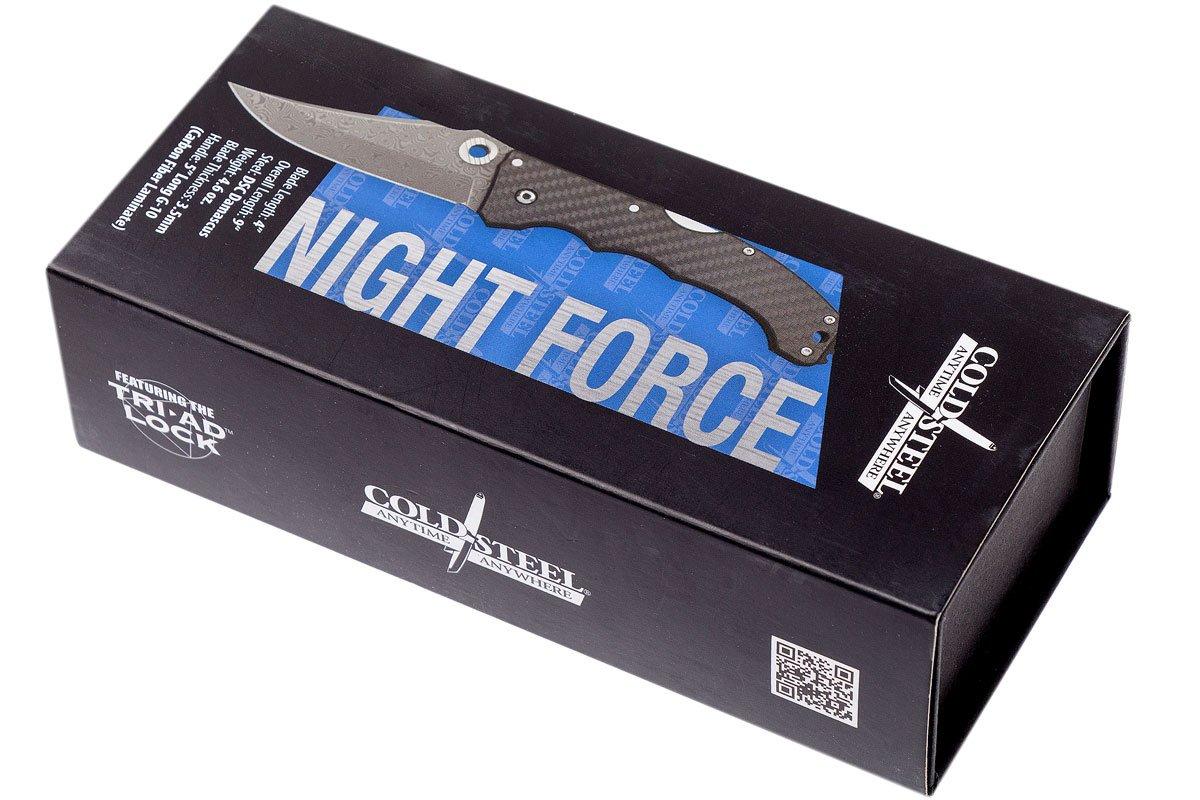 Cold Steel Night Force Damascus 63NF Taschenmesser | Günstiger shoppen ...
