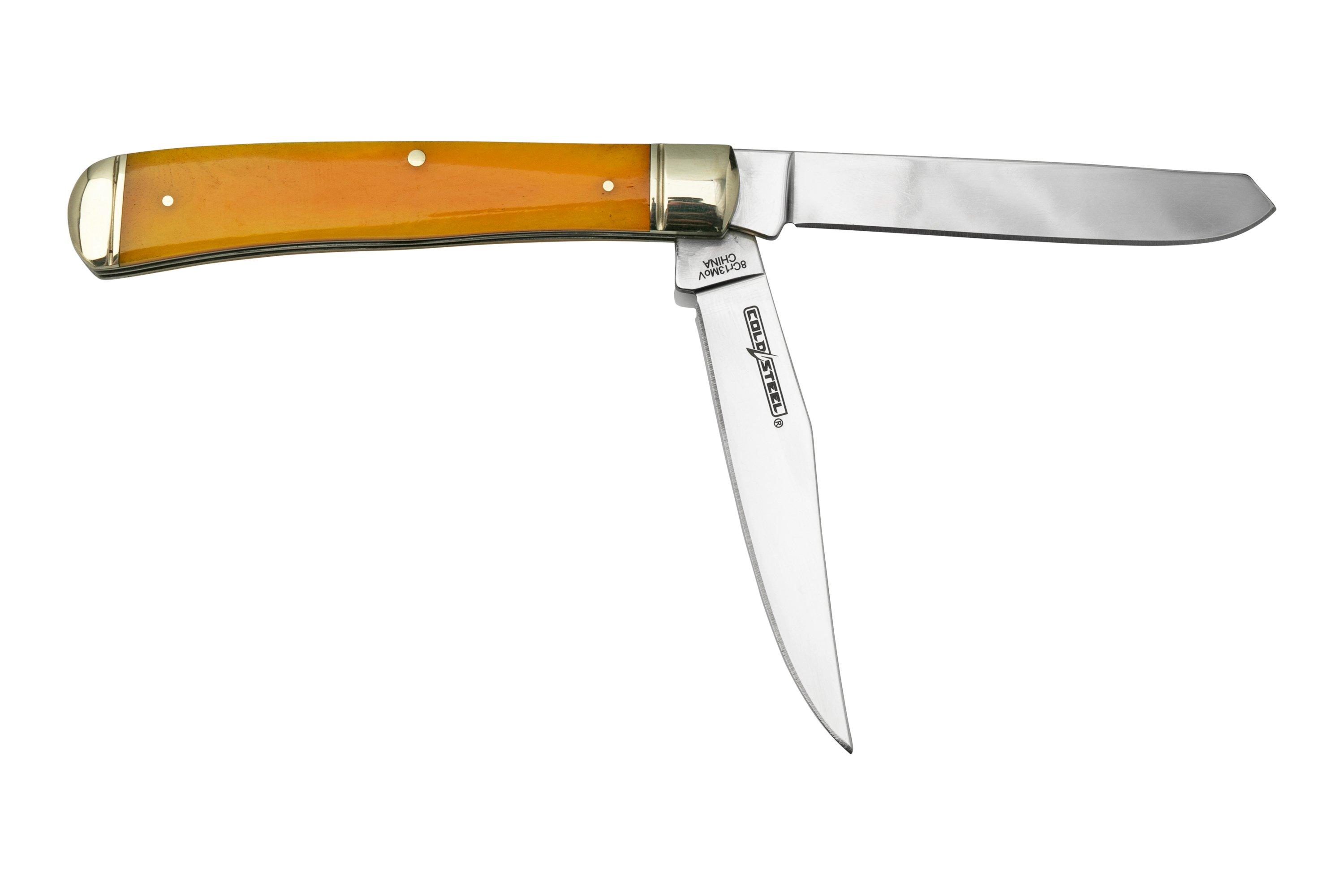 Cold Steel Trapper FL-TRPR-Y, Yellow Bone, zakmes | Voordelig kopen bij ...