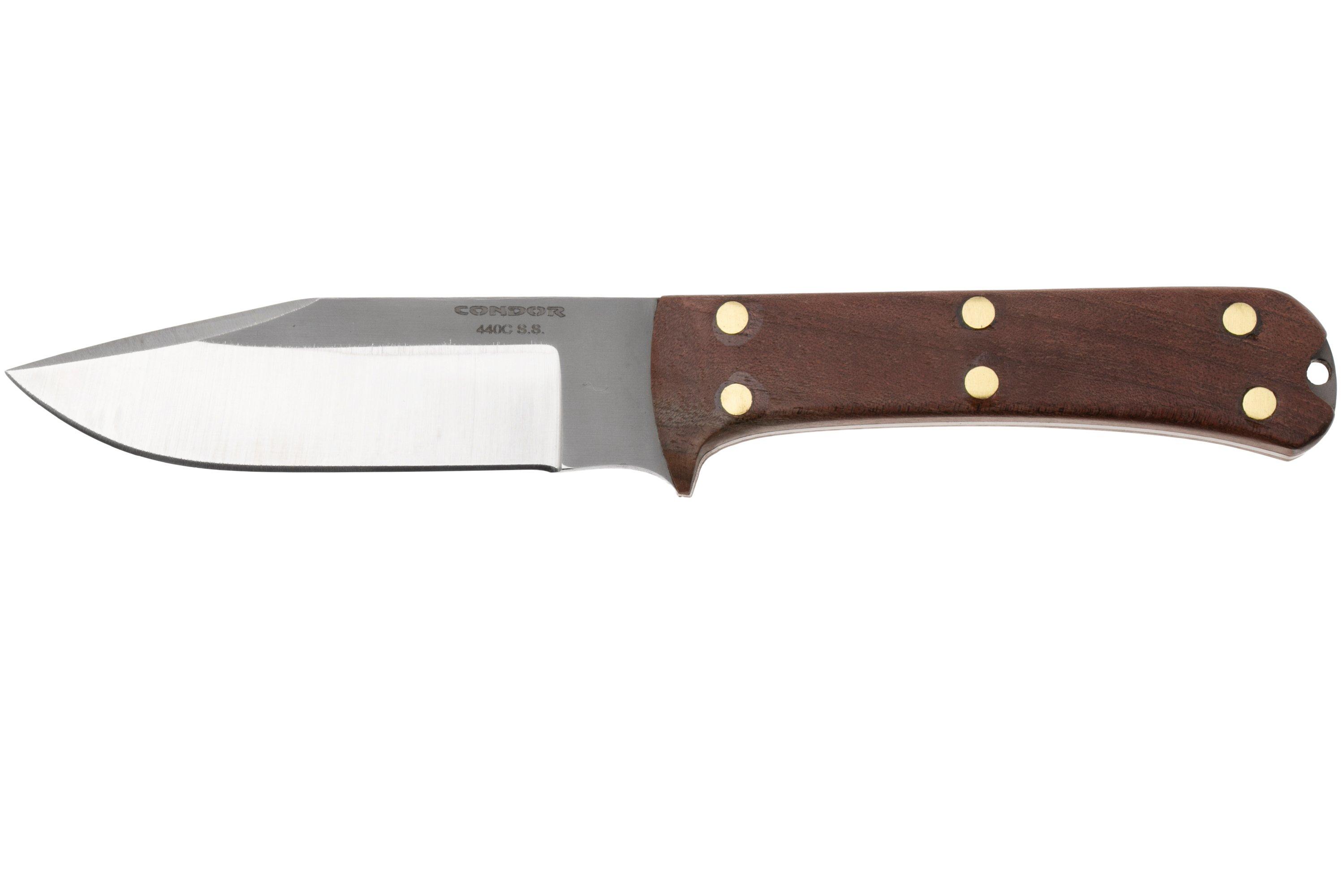 Condor Lifeland Hunter CTK103-4.5-4C Satin 440C, Walnut, hunting knife ...