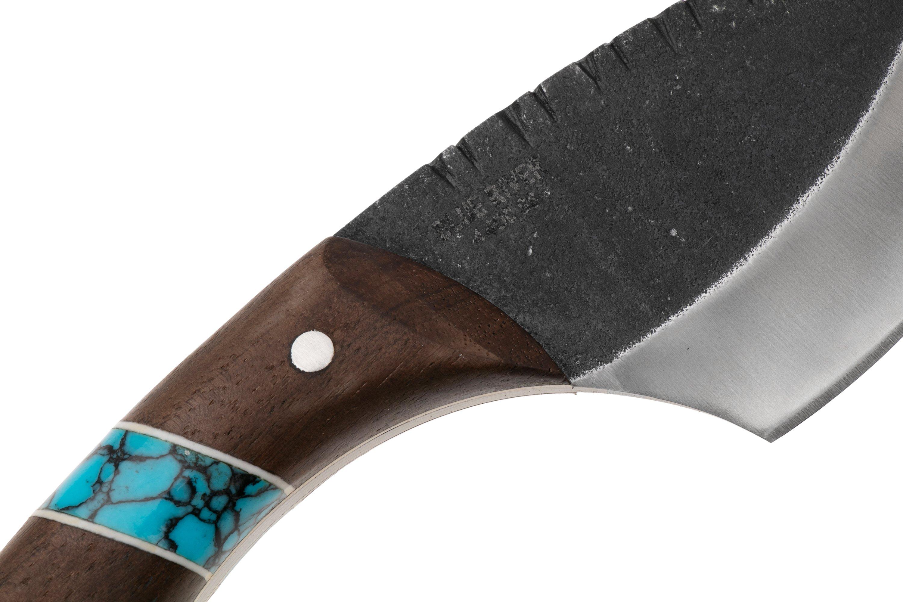 Condor Blue River Skinner CTK112-3.5-4C, Brut De Forge 440C, Walnut ...