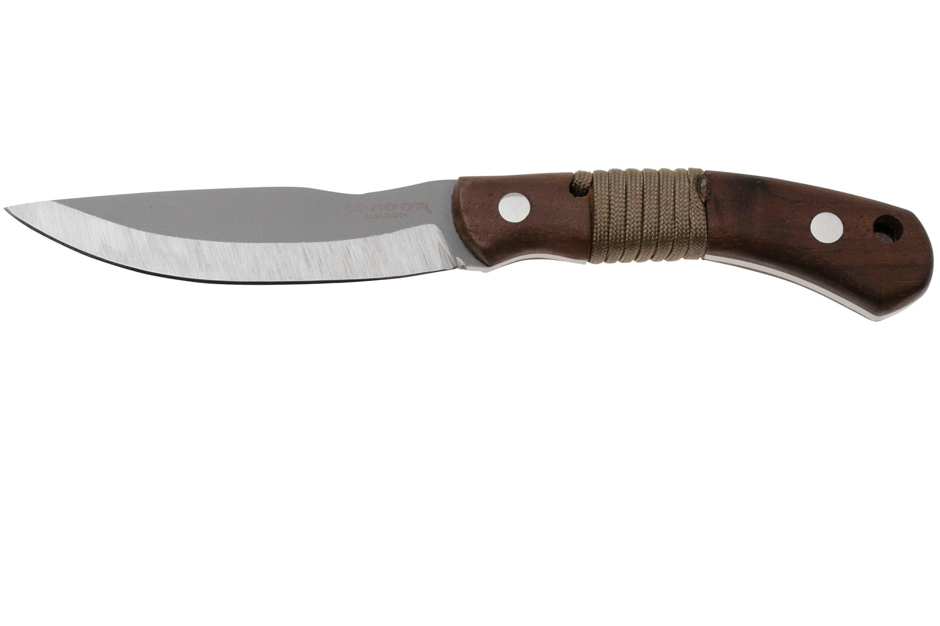 Condor Mountaineer Trail Hunter Knife CTK120-4.26-4C, bushcraft knife ...