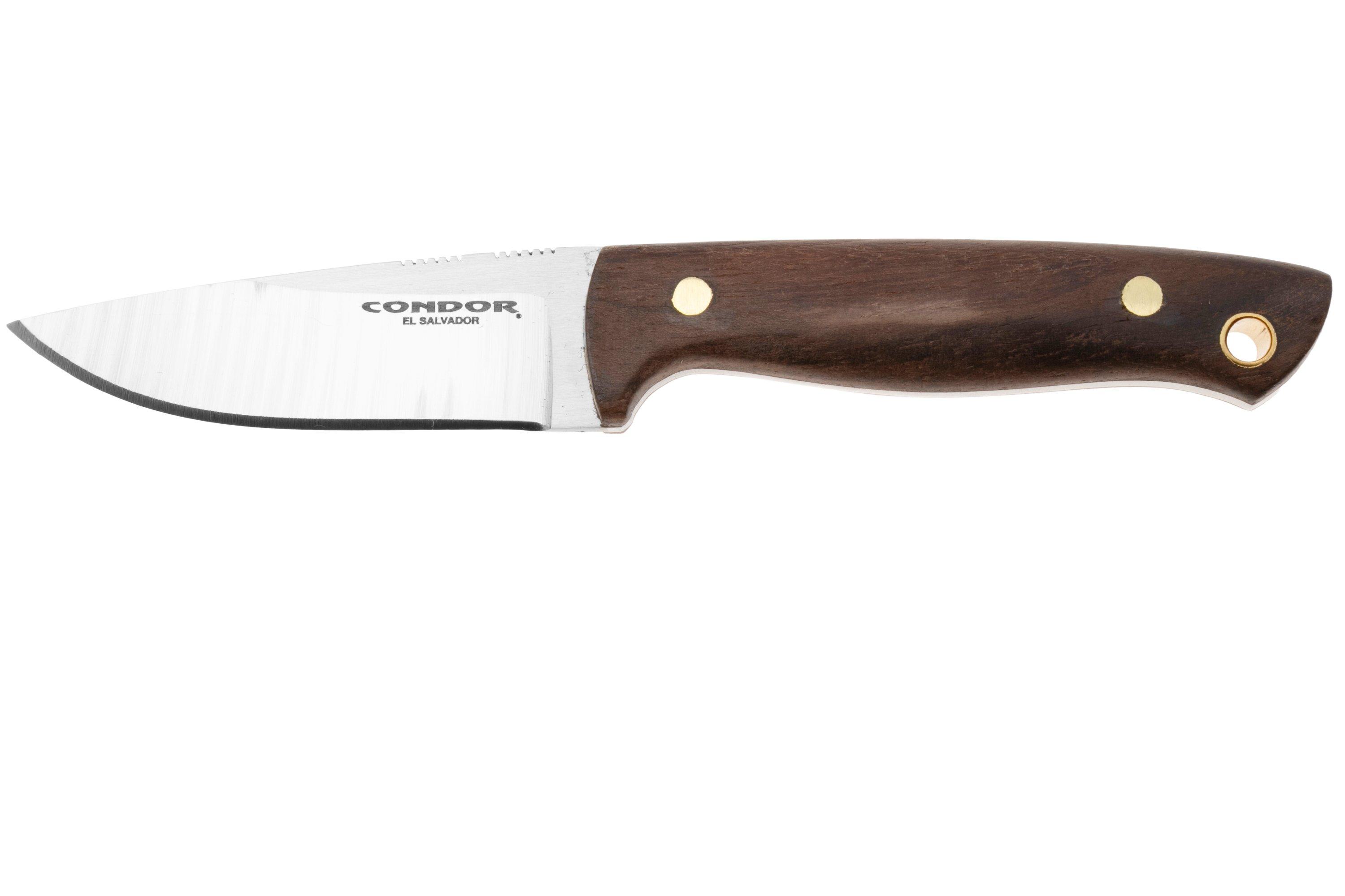 Condor Mayflower CTK150-3-4C Satin 440C, Walnut, fixed knife ...