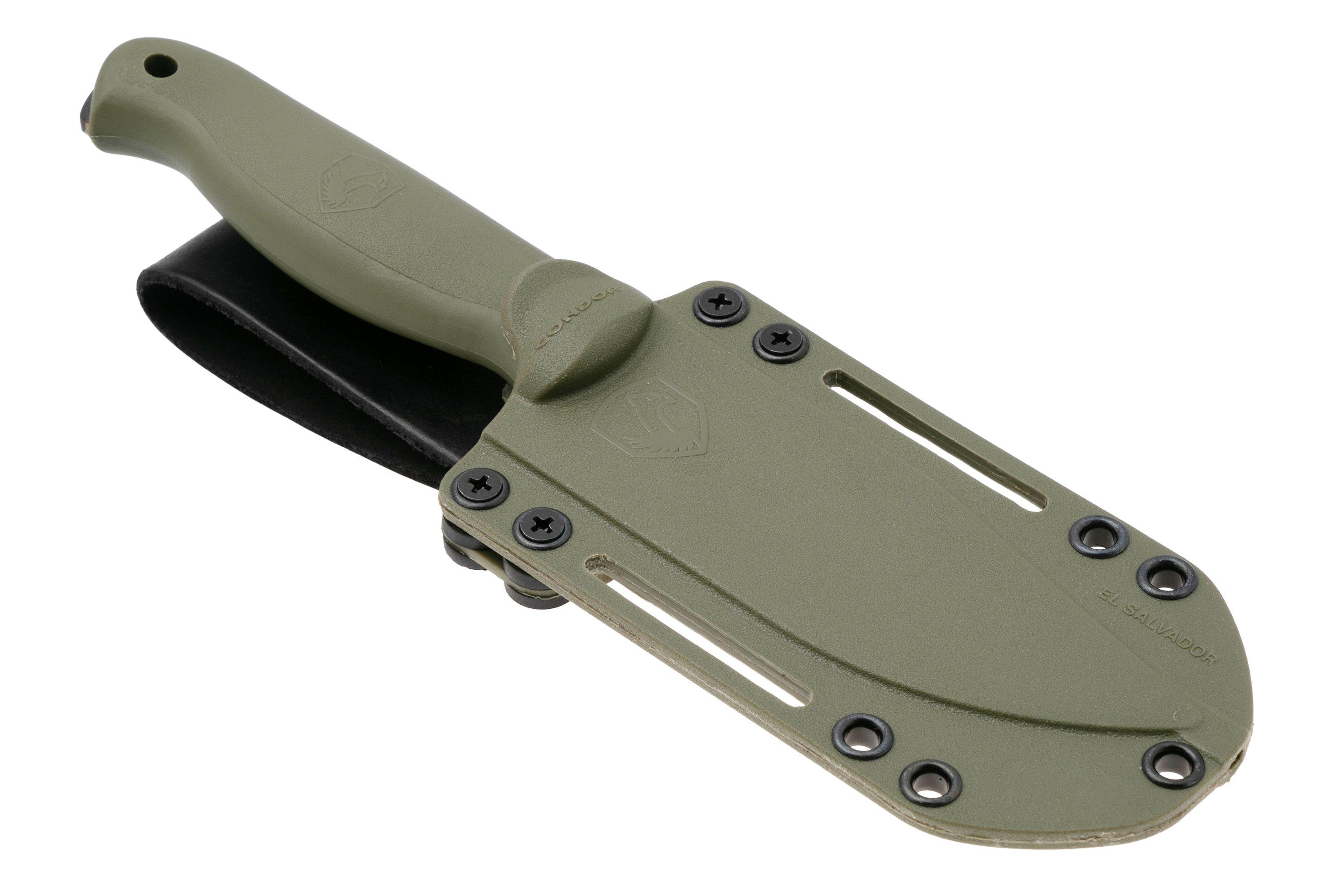 Condor Fighter Knife CTK1831-4.9AGHC Cerakote 1075, Army Green ...