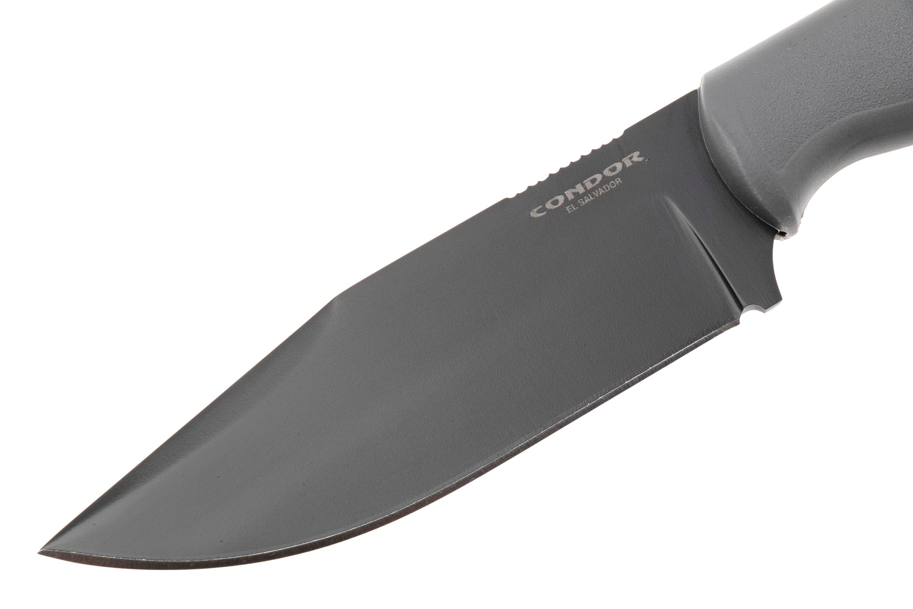 Condor Fighter Knife CTK1831-4.9RGHC Cerakote 1075, Rhino Gray ...