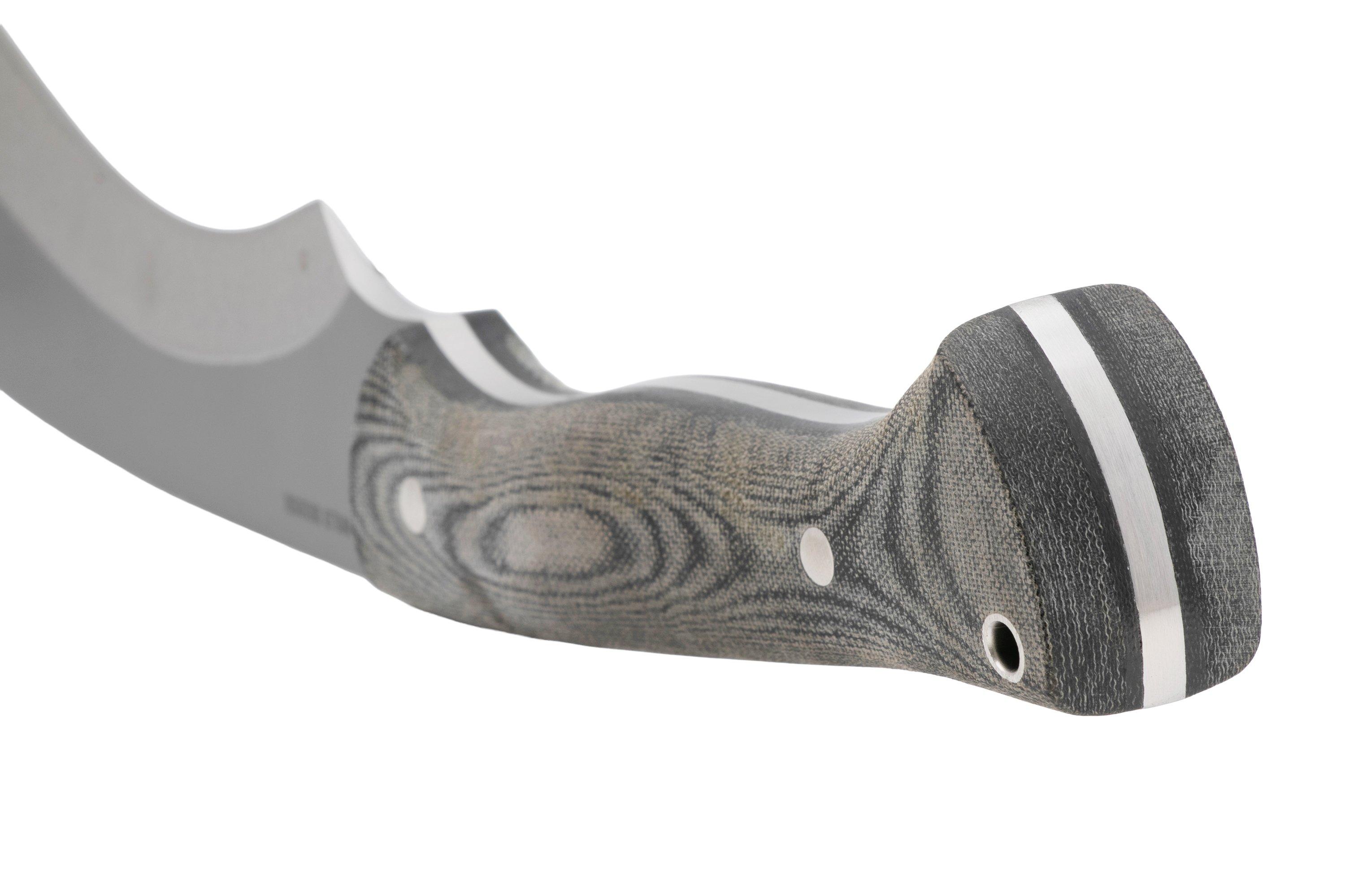 Condor Wild Brush Kukri CTK1839-107-HC Bead Blasted Convexed 1075 ...