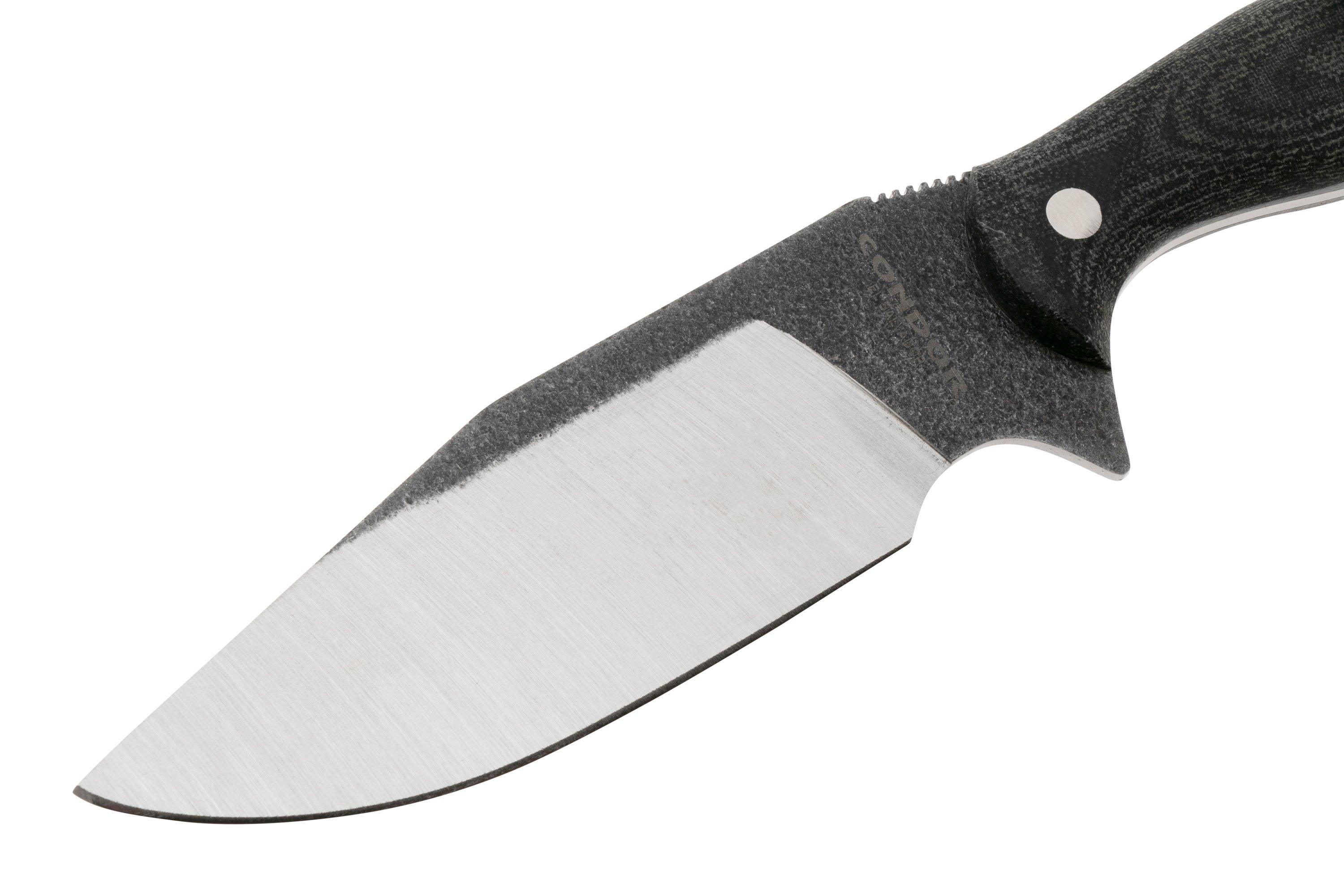 Condor Black Leaf Knife K2847-5.4-HC, survival knife | Advantageously ...
