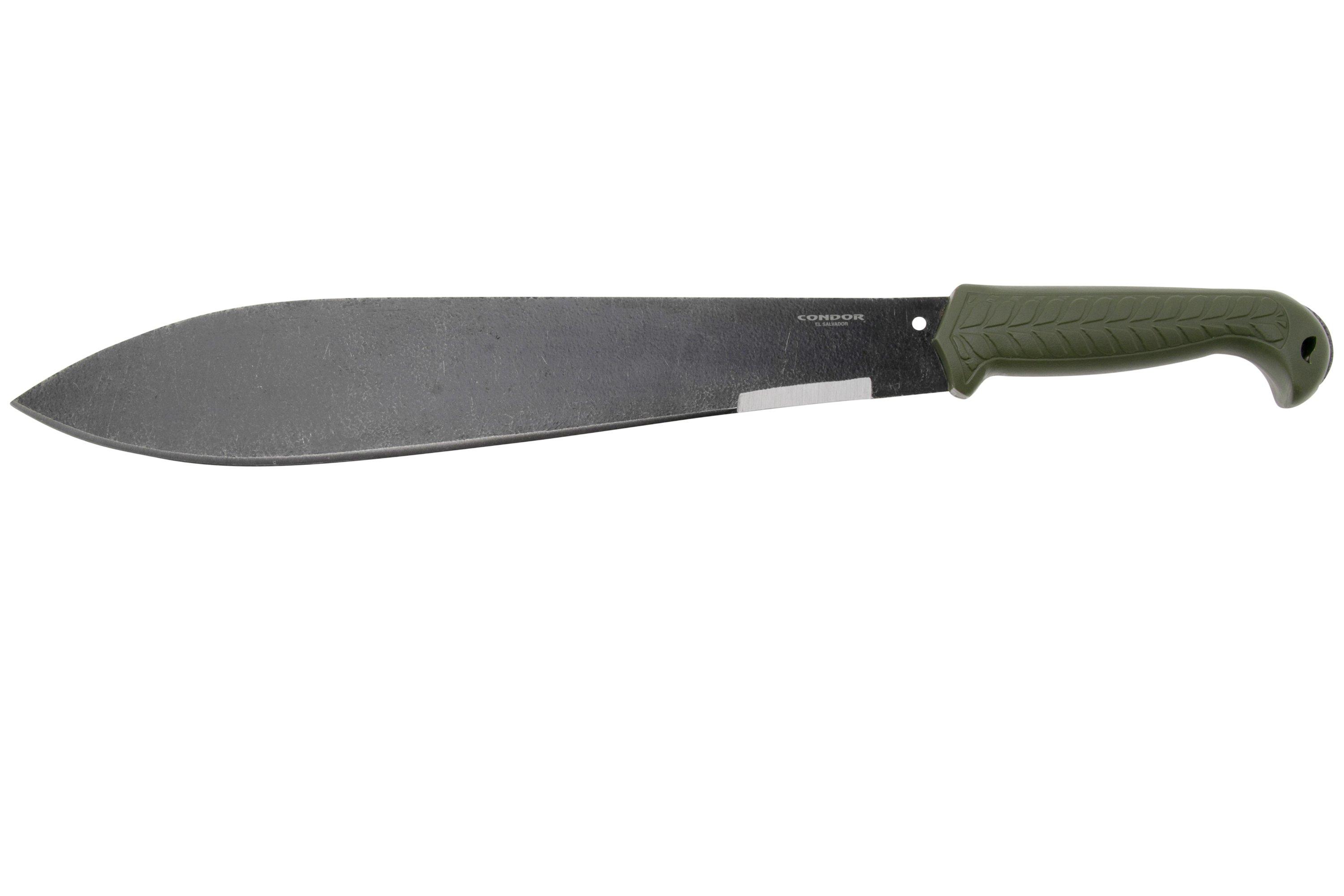 Condor Terrachete CTK2849-145-HC, 1075 Carbon Steel, Army Green ...