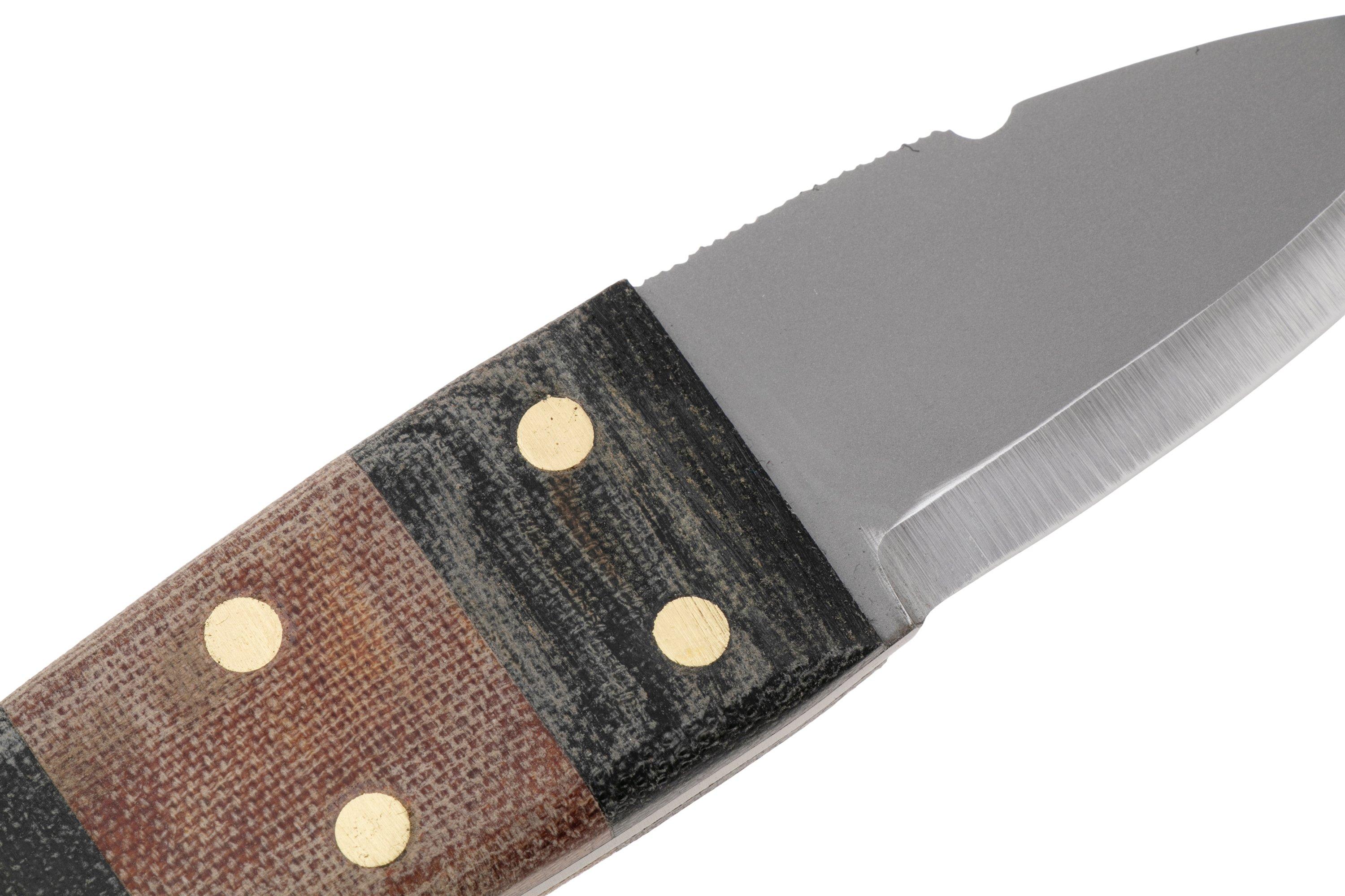 Condor Primitive Bush Dagger CTK3923-2.6HC Bead Blasted 1075, Micarta ...