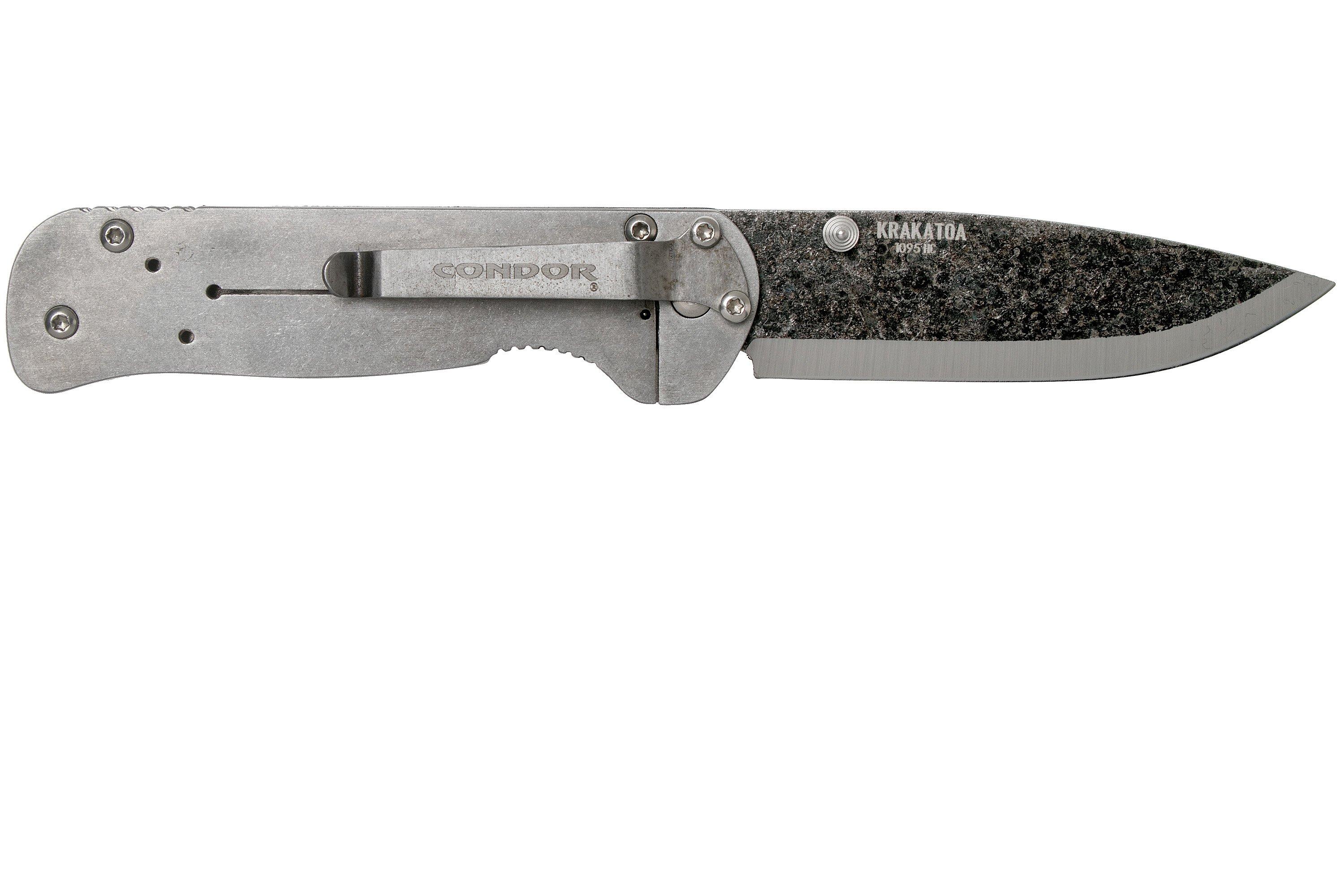 Condor Krakatoa Folder 3937-4.27HC Army Green, coltello da tasca 63839 ...